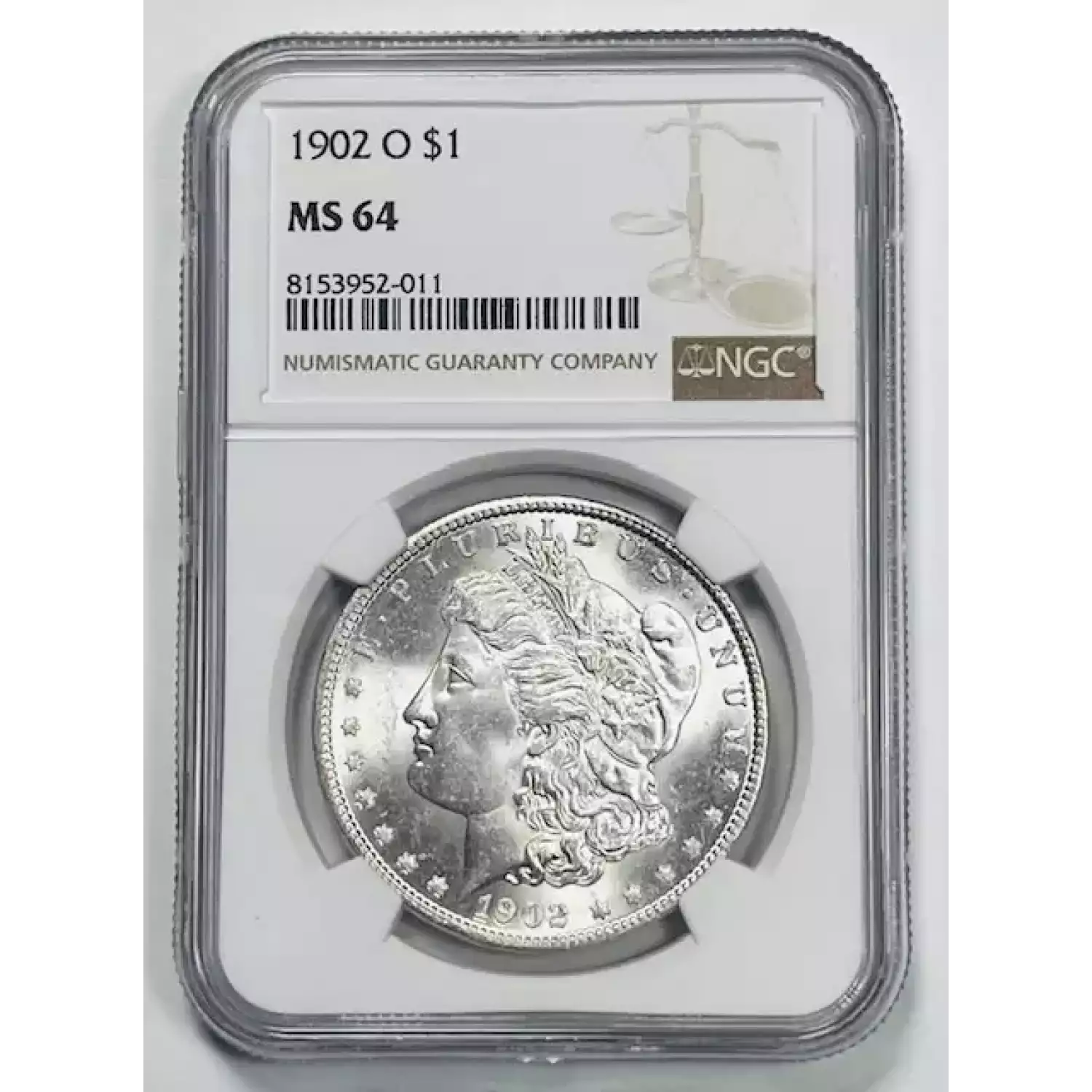 1902-O Morgan Silver Dollar NGC MS-64 - Bob Paul Rare Coins