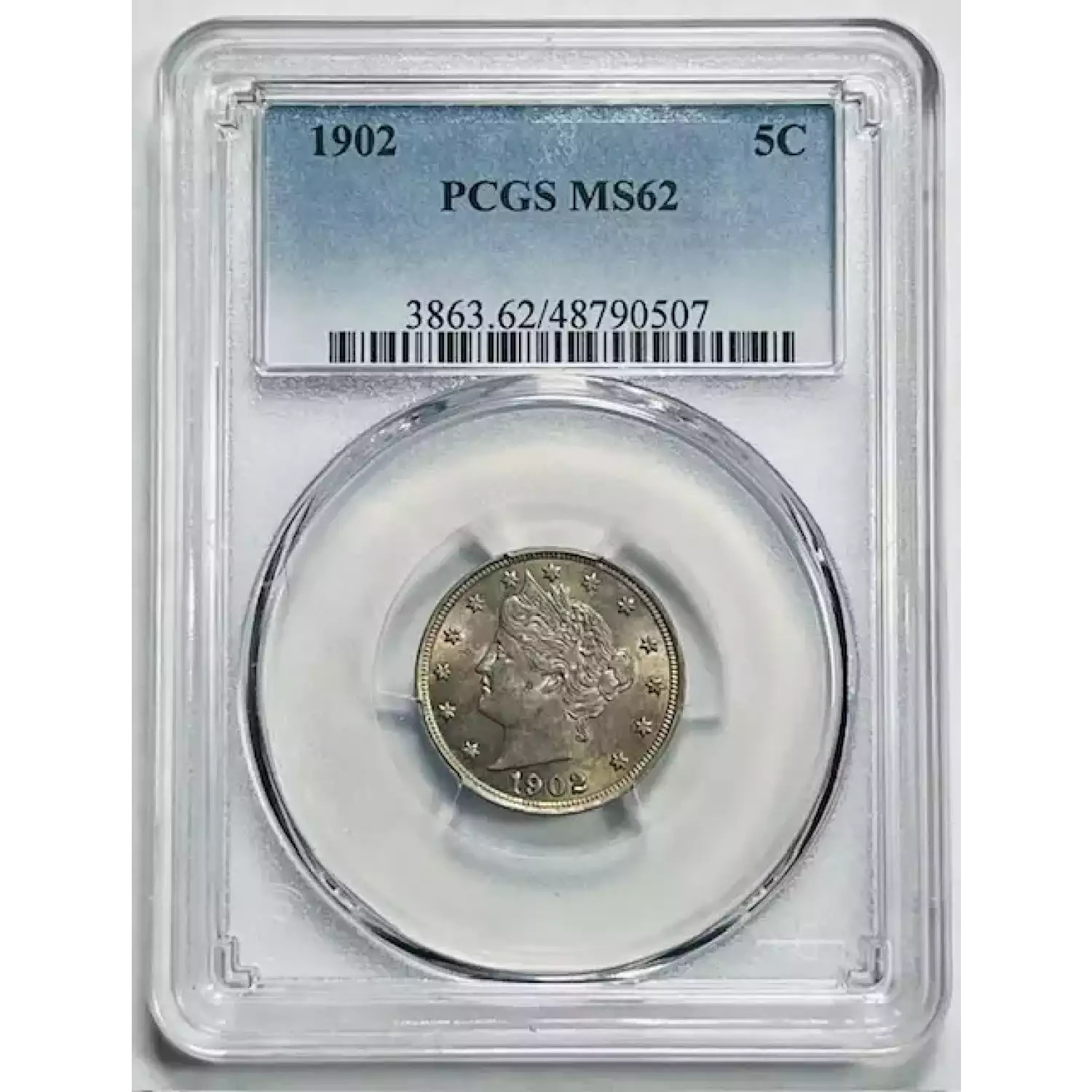 1902 Liberty Head Nickel PCGS MS-62 - Bob Paul Rare Coins