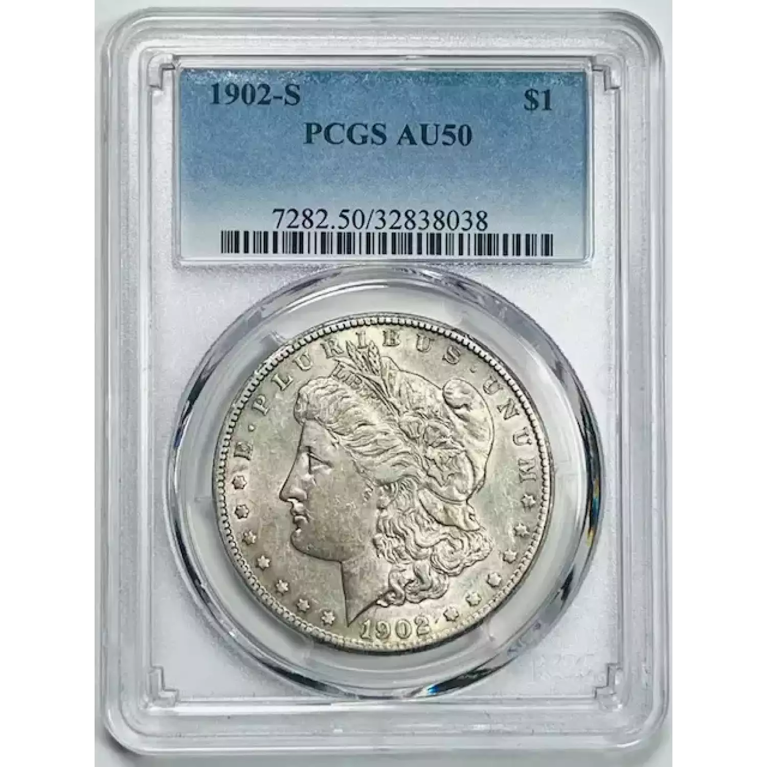 1902-S Morgan Silver Dollar PCGS AU-50 - Bob Paul Rare Coins