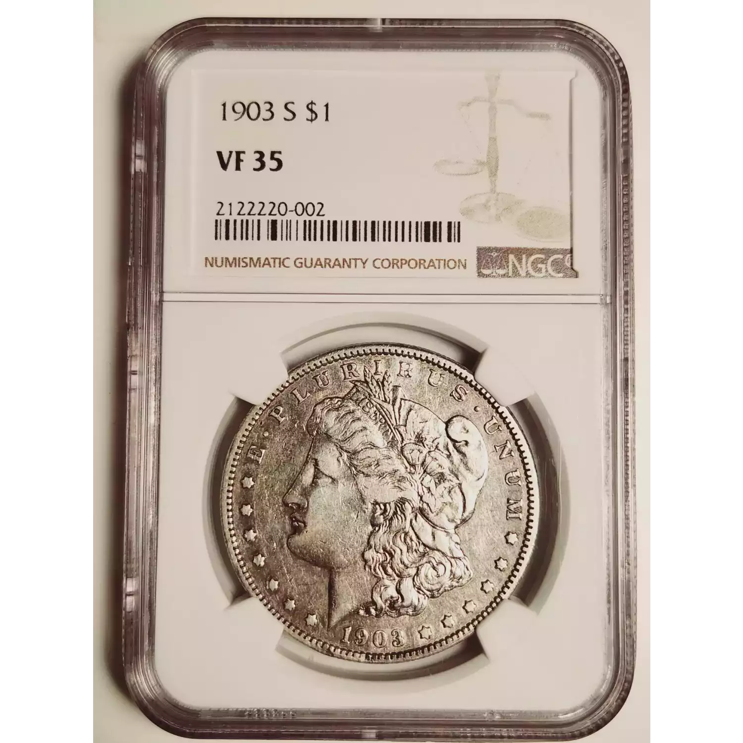 1903-S Morgan Silver Dollar NGC VF-35 - Bob Paul Rare Coins