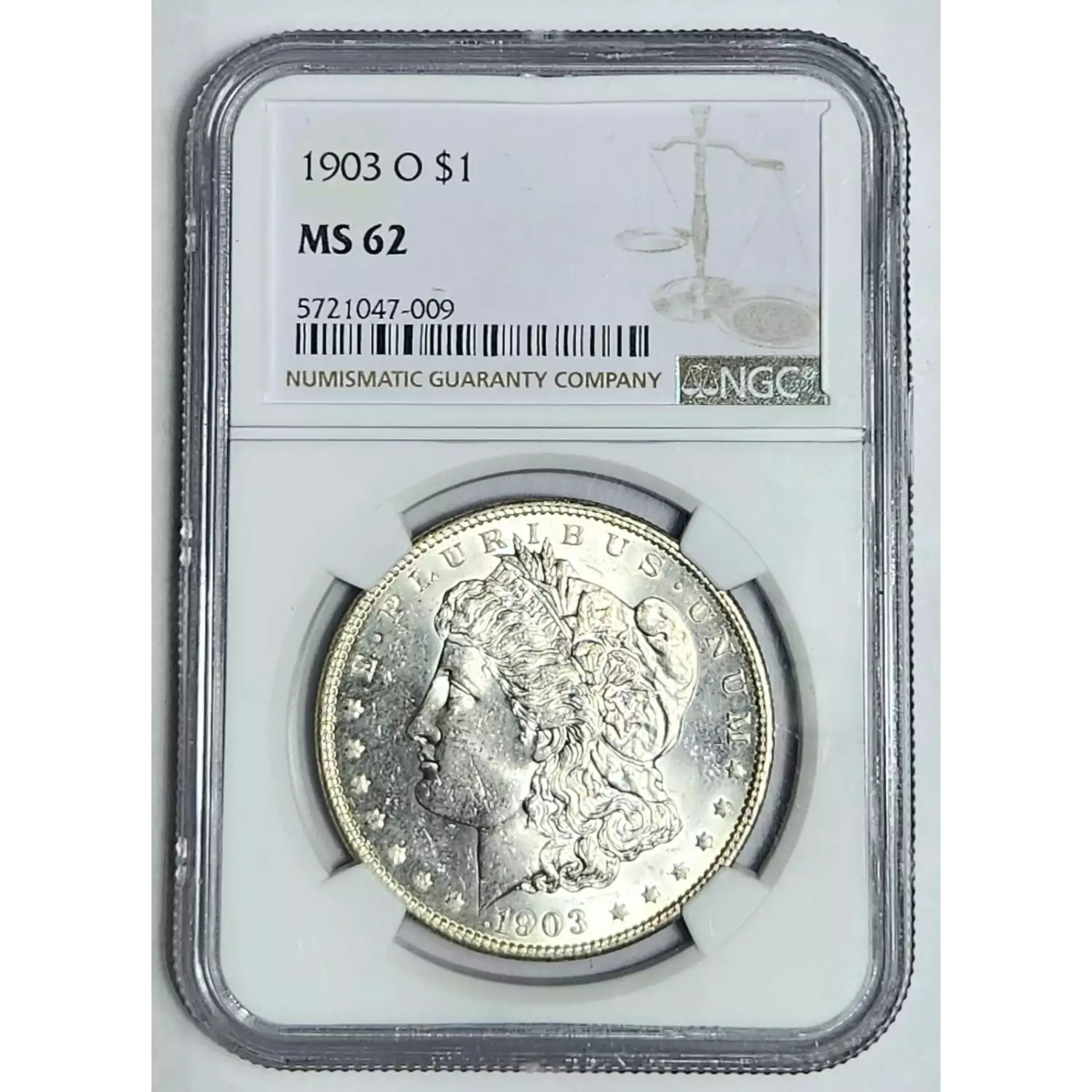 1903-O Morgan Silver Dollar NGC MS-62 - Bob Paul Rare Coins
