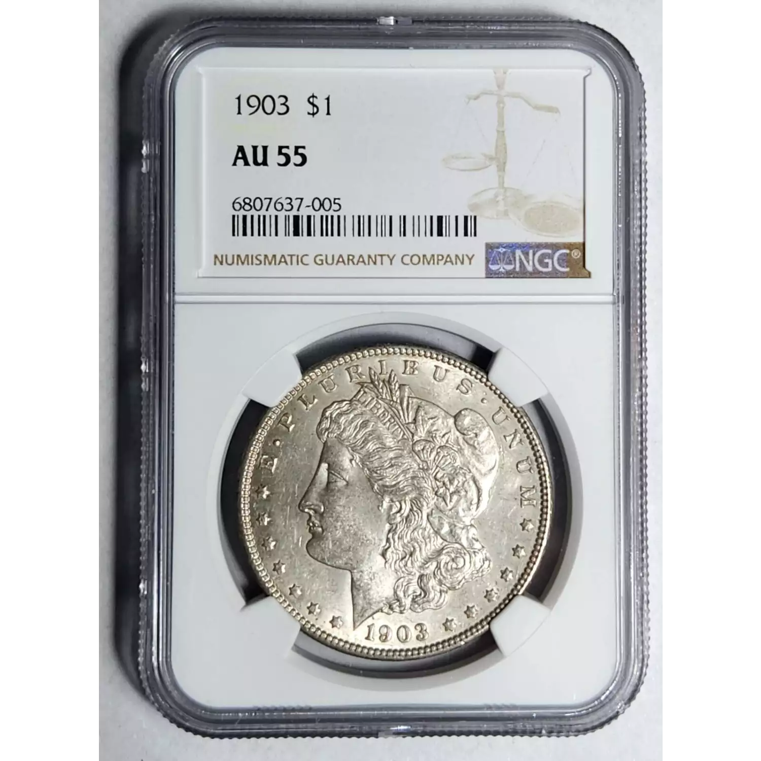 1903 Morgan Silver Dollar NGC AU-55 - Bob Paul Rare Coins
