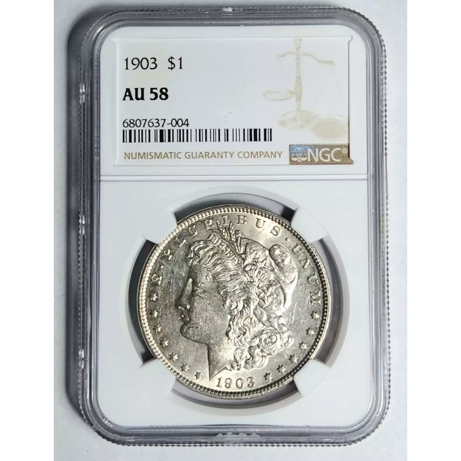 1903 Morgan Silver Dollar NGC AU-58 - Bob Paul Rare Coins