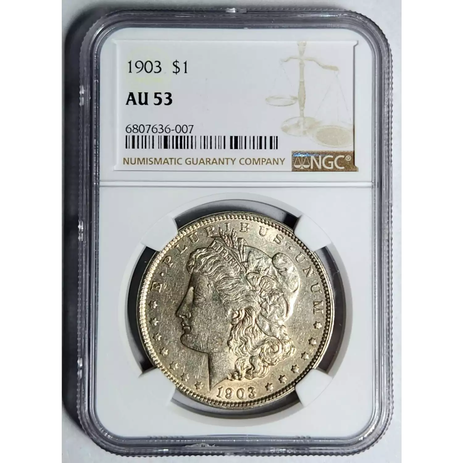 1903 Morgan Silver Dollar NGC AU-53 - Bob Paul Rare Coins