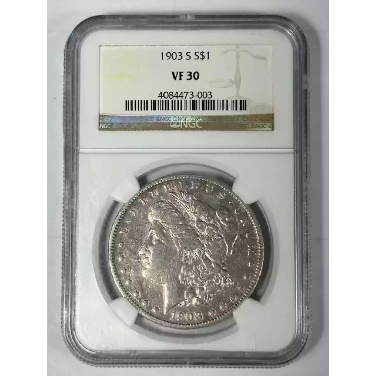 1903-S Morgan Silver Dollar NGC VF-30 - Bob Paul Rare Coins