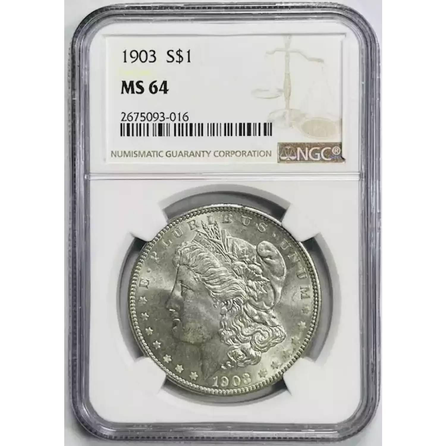 1903 Morgan Silver Dollar NGC MS-64 - Bob Paul Rare Coins