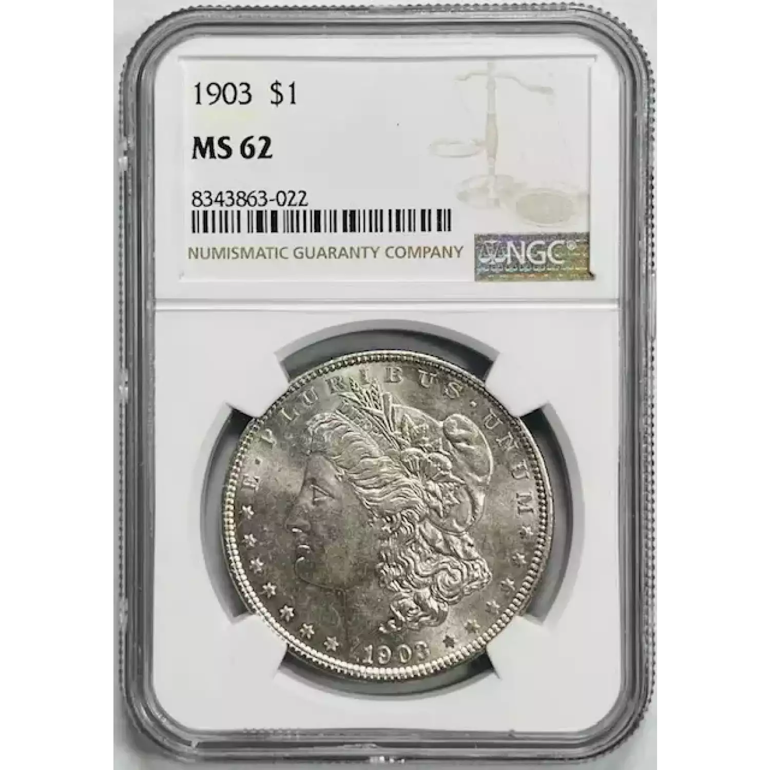 1903 Morgan Silver Dollar NGC MS-62 - Bob Paul Rare Coins