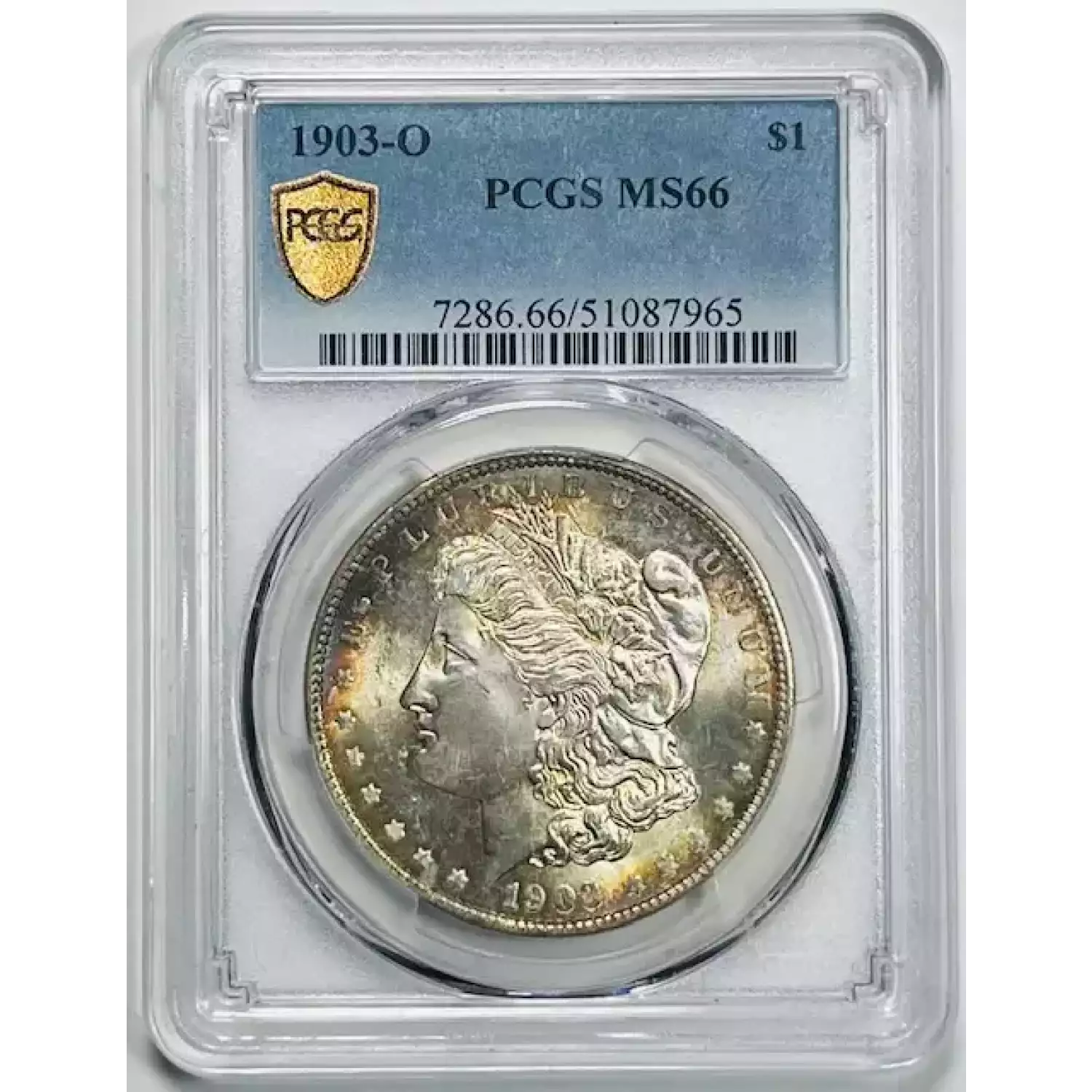 1903-O Morgan Silver Dollar PCGS MS-66 Pretty! - Bob Paul Rare Coins