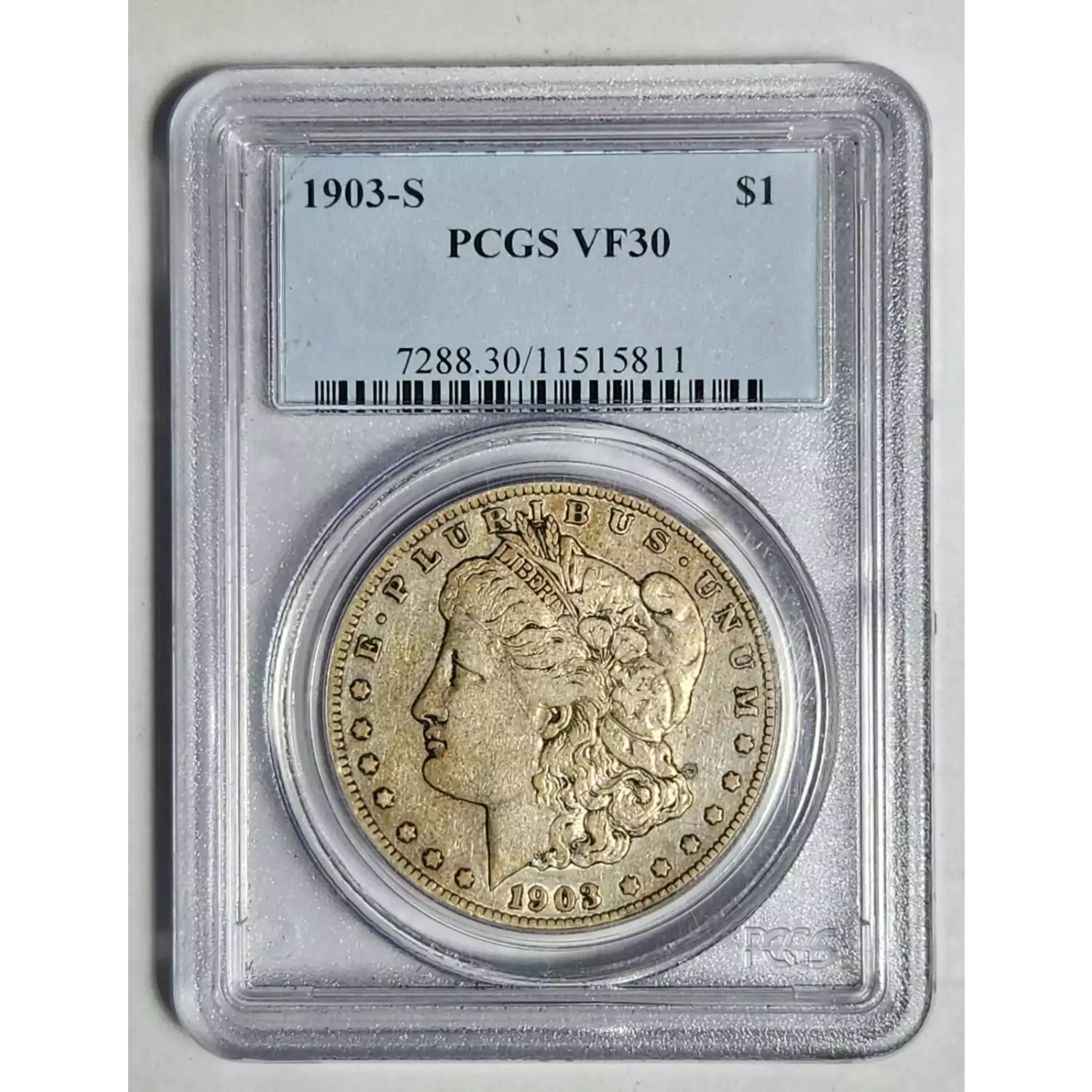 1903-S Morgan Silver Dollar PCGS VF-30 - Bob Paul Rare Coins