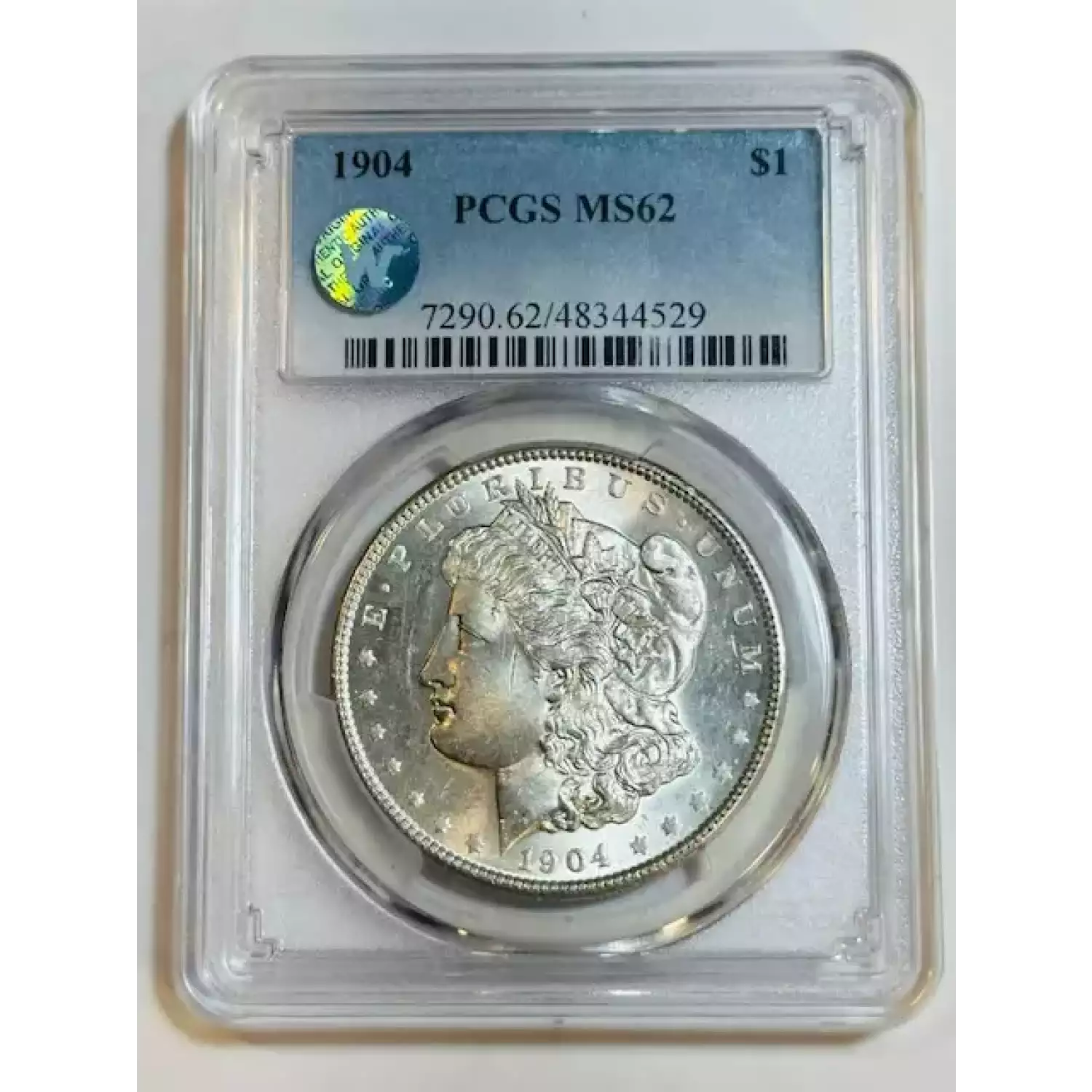 1904 Morgan Silver Dollar PCGS MS-62 Sight White - Bob Paul Rare Coins