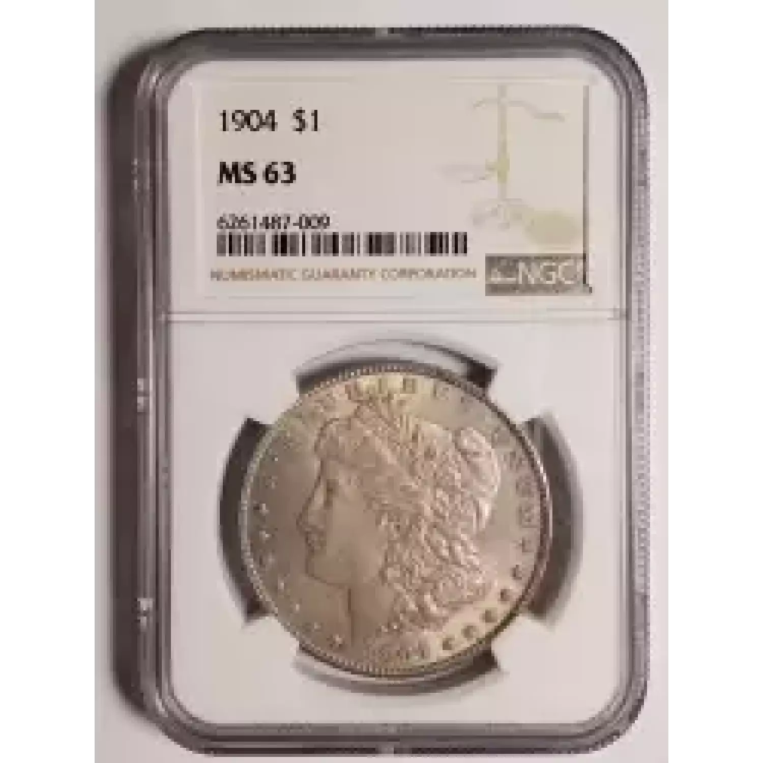 1904 Morgan Silver Dollar NGC MS-63 - Bob Paul Rare Coins
