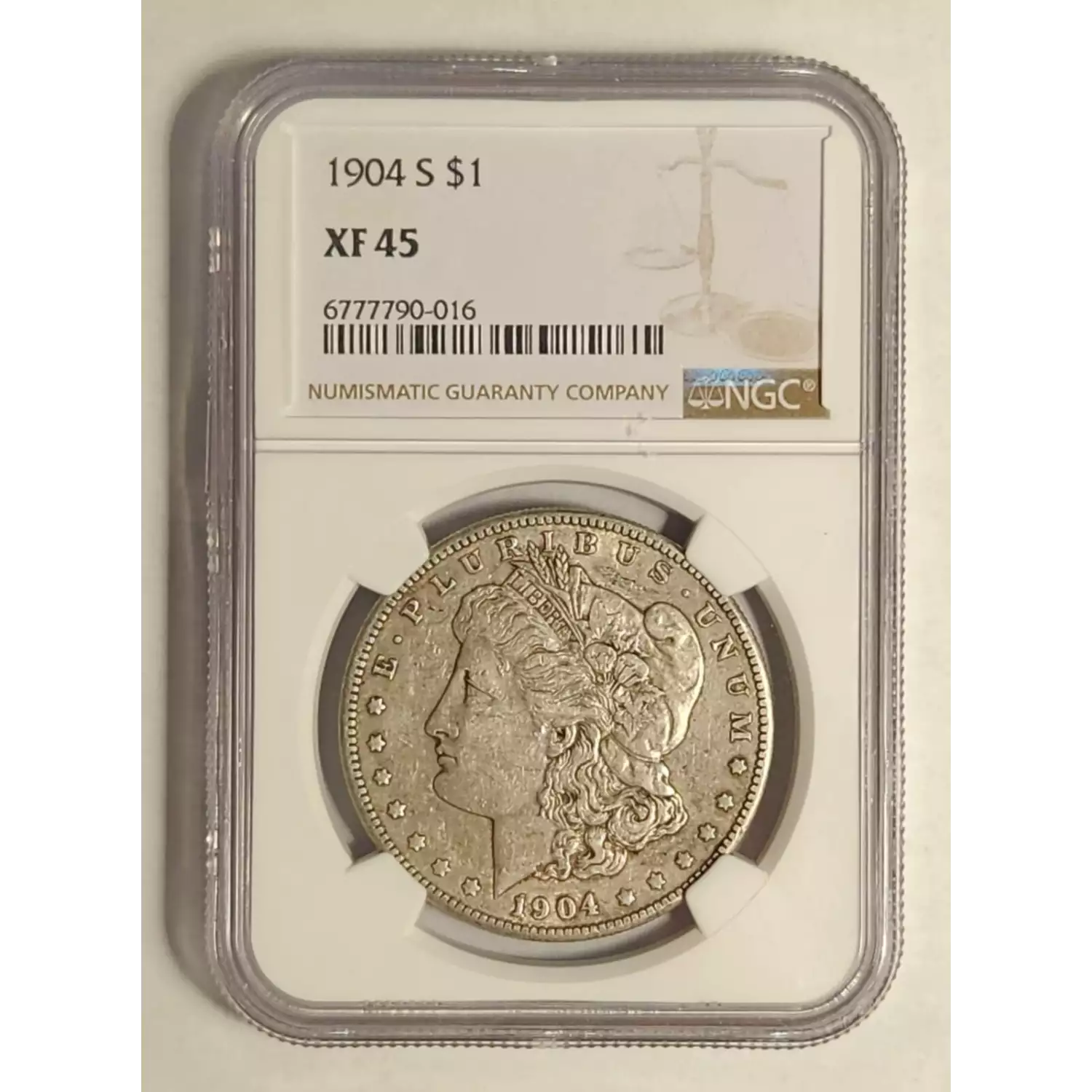 1904-S Morgan Silver Dollar NGC XF-45 - Bob Paul Rare Coins