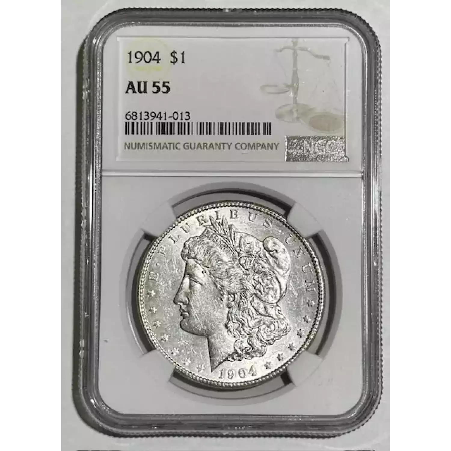 1904 Morgan Silver Dollar NGC AU-55 - Bob Paul Rare Coins