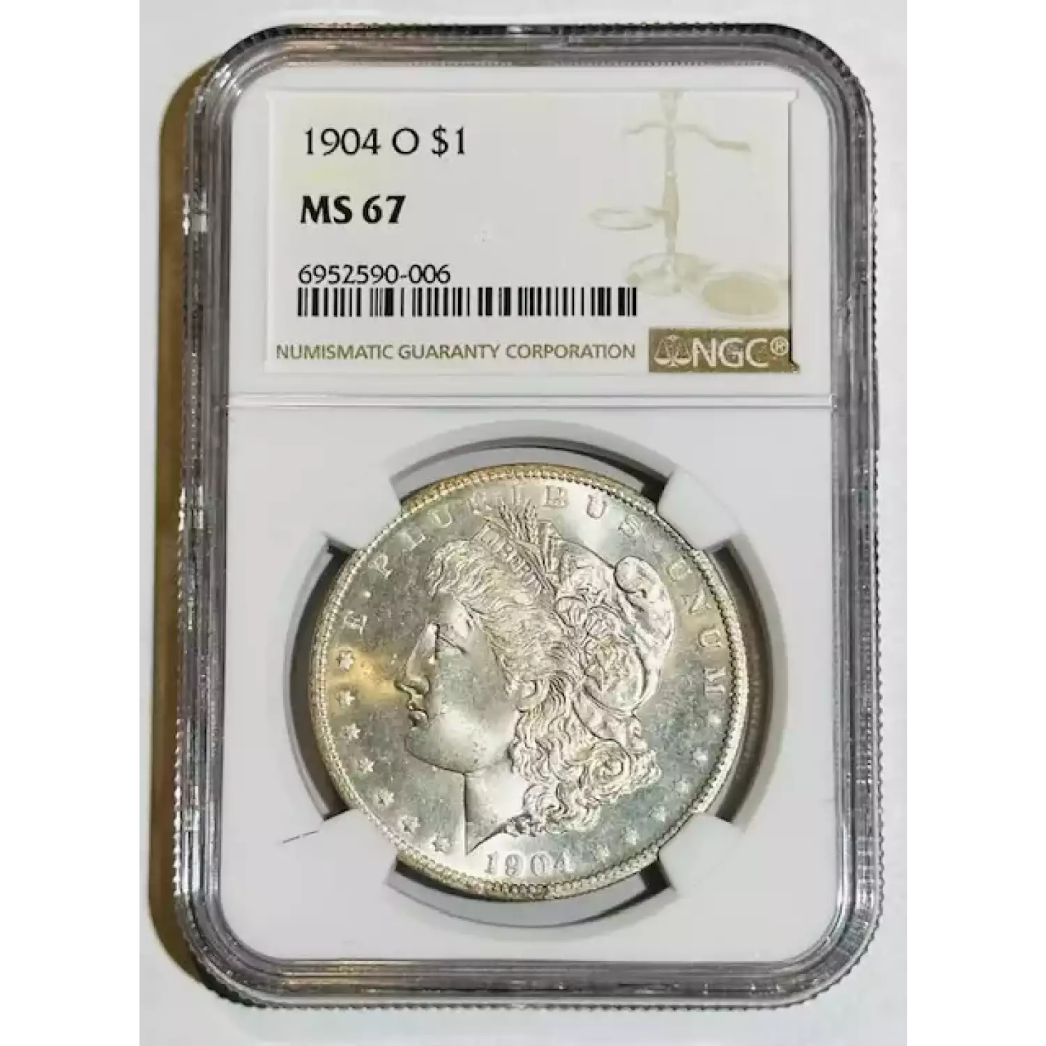 1904-O Morgan Silver Dollar NGC MS-67 Great Luster! - Bob Paul Rare Coins