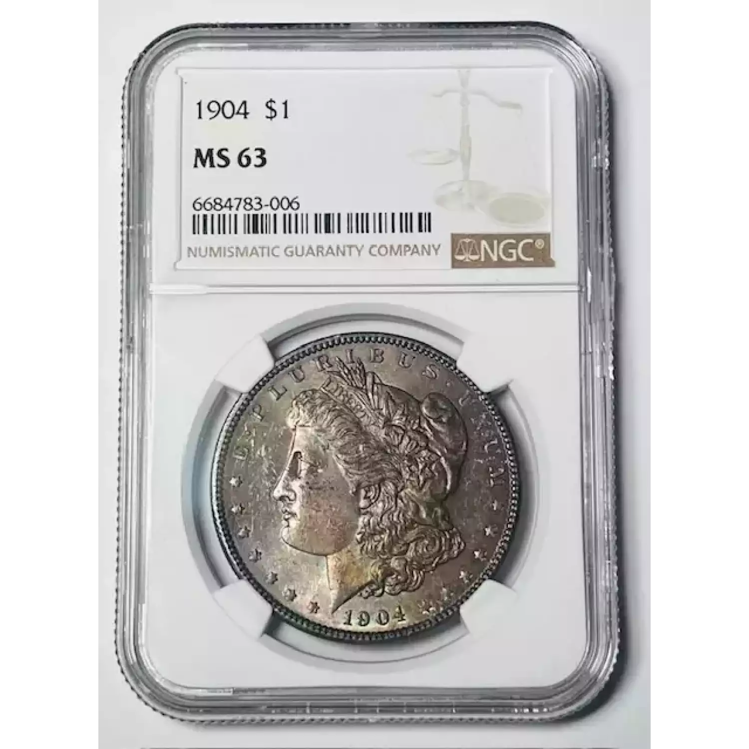 1904 Morgan Silver Dollar NGC MS-63 - Bob Paul Rare Coins