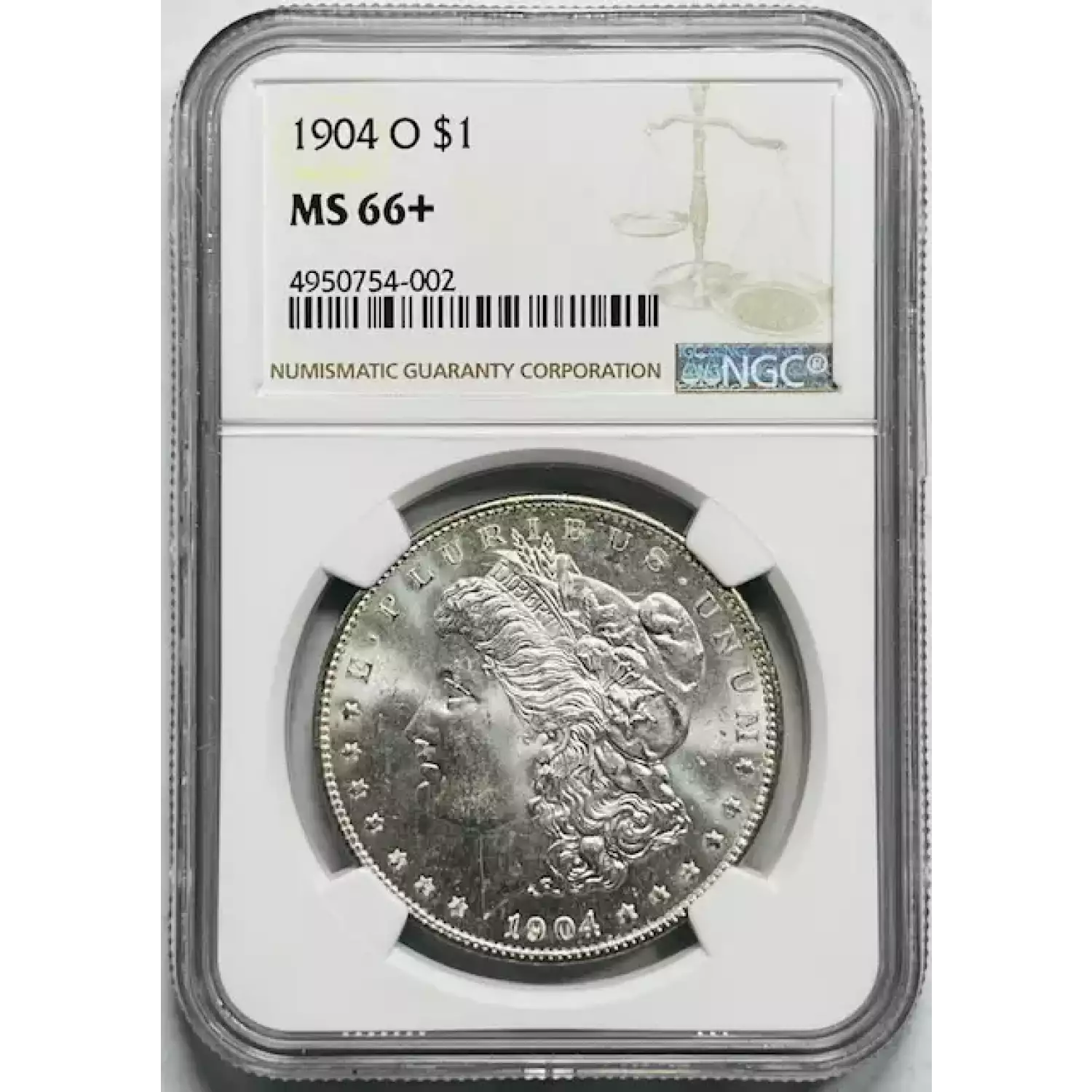 1904-O Morgan Silver Dollar NGC MS-66+ - Bob Paul Rare Coins
