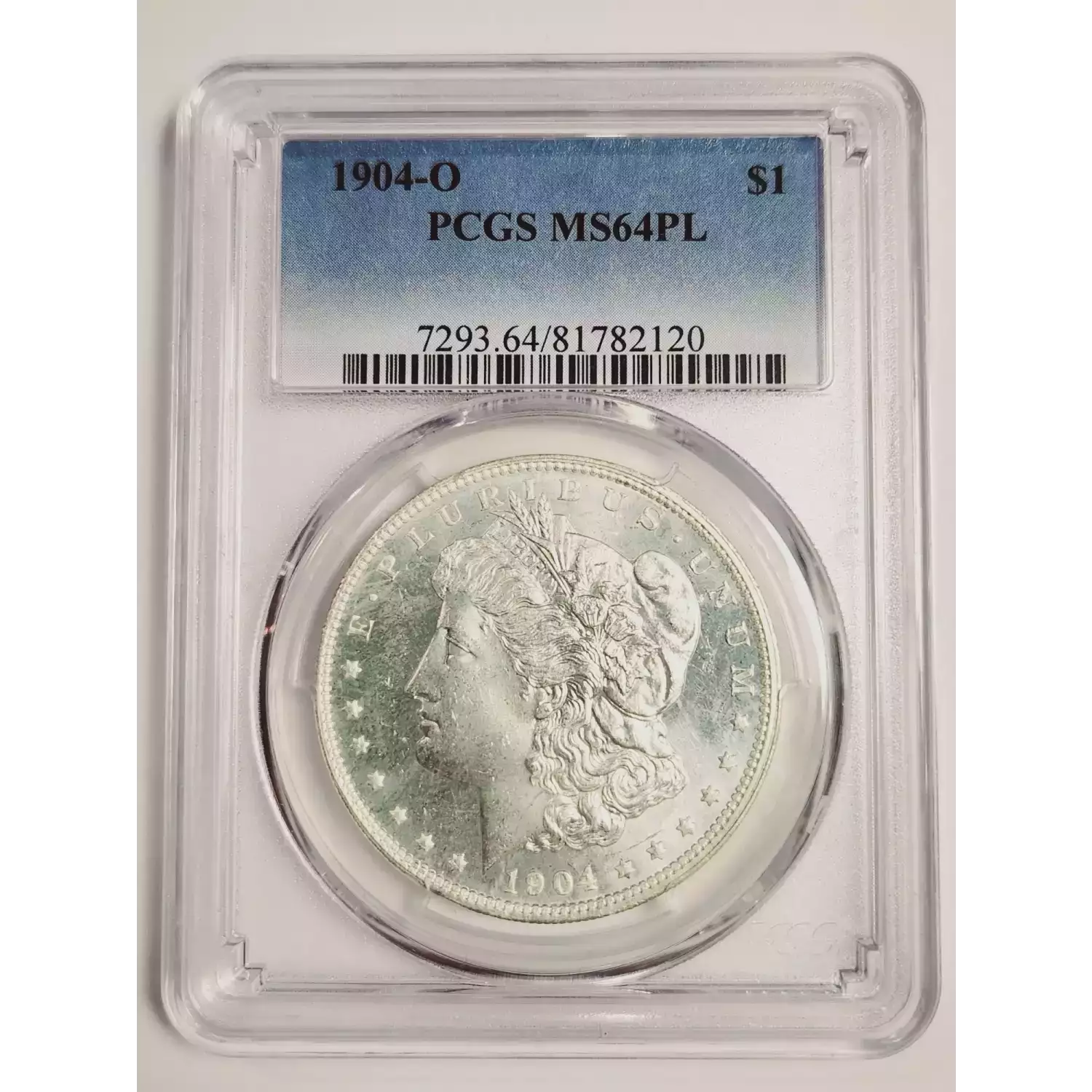 1904-O Morgan Silver Dollar PCGS MS-64 PL - Bob Paul Rare Coins