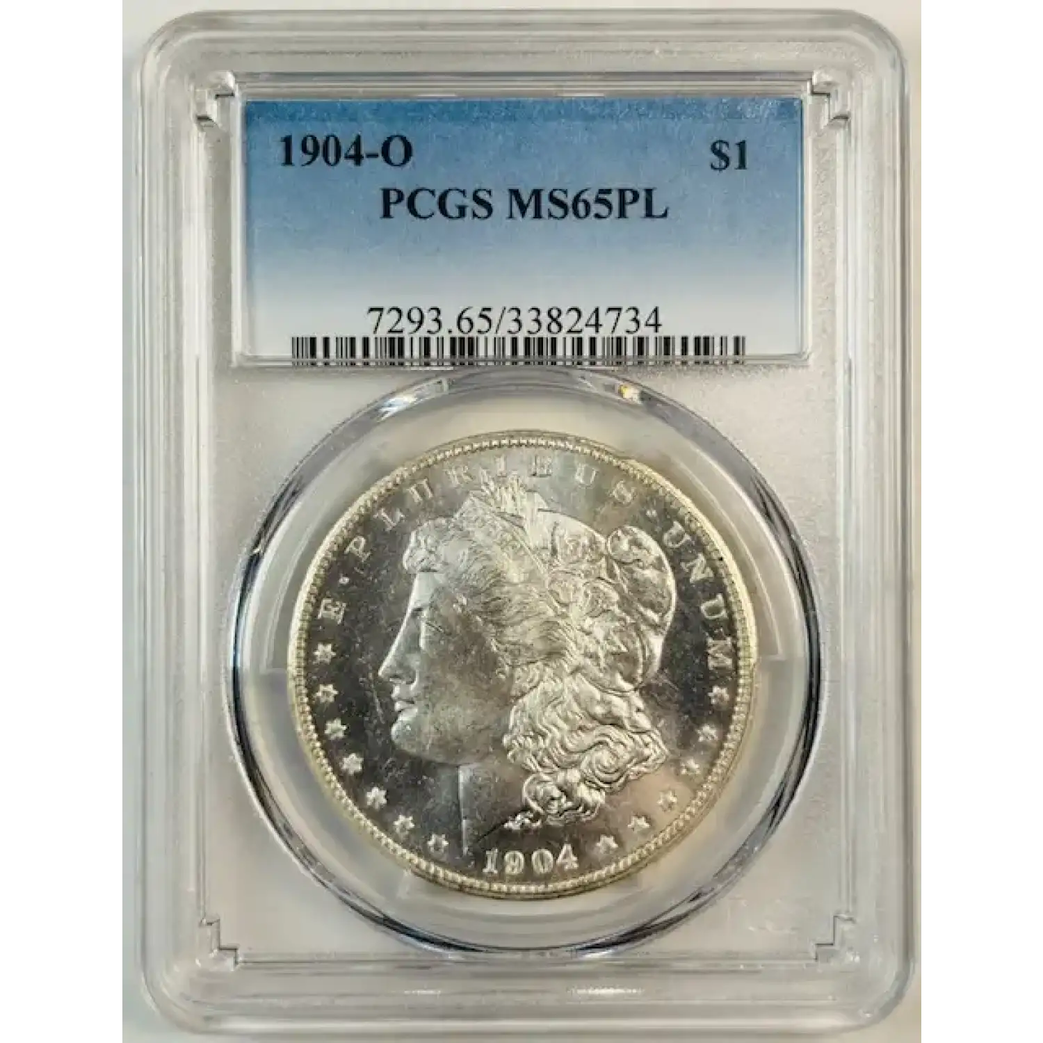 1904-O Morgan Silver Dollar PCGS MS-65 PL - Bob Paul Rare Coins