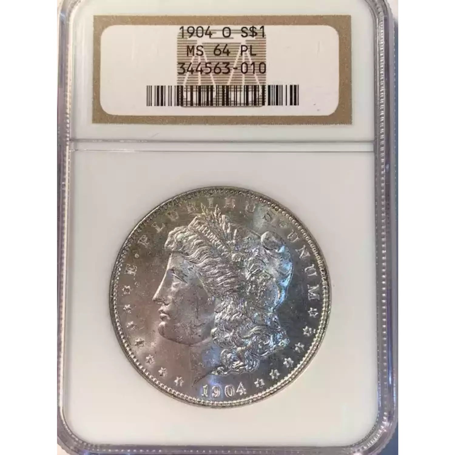 1904-O Morgan Silver Dollar NGC MS-64 PL - Bob Paul Rare Coins