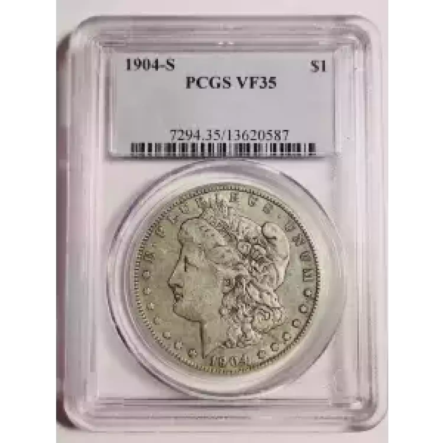1904-S Morgan Silver Dollar PCGS VF-35 - Bob Paul Rare Coins