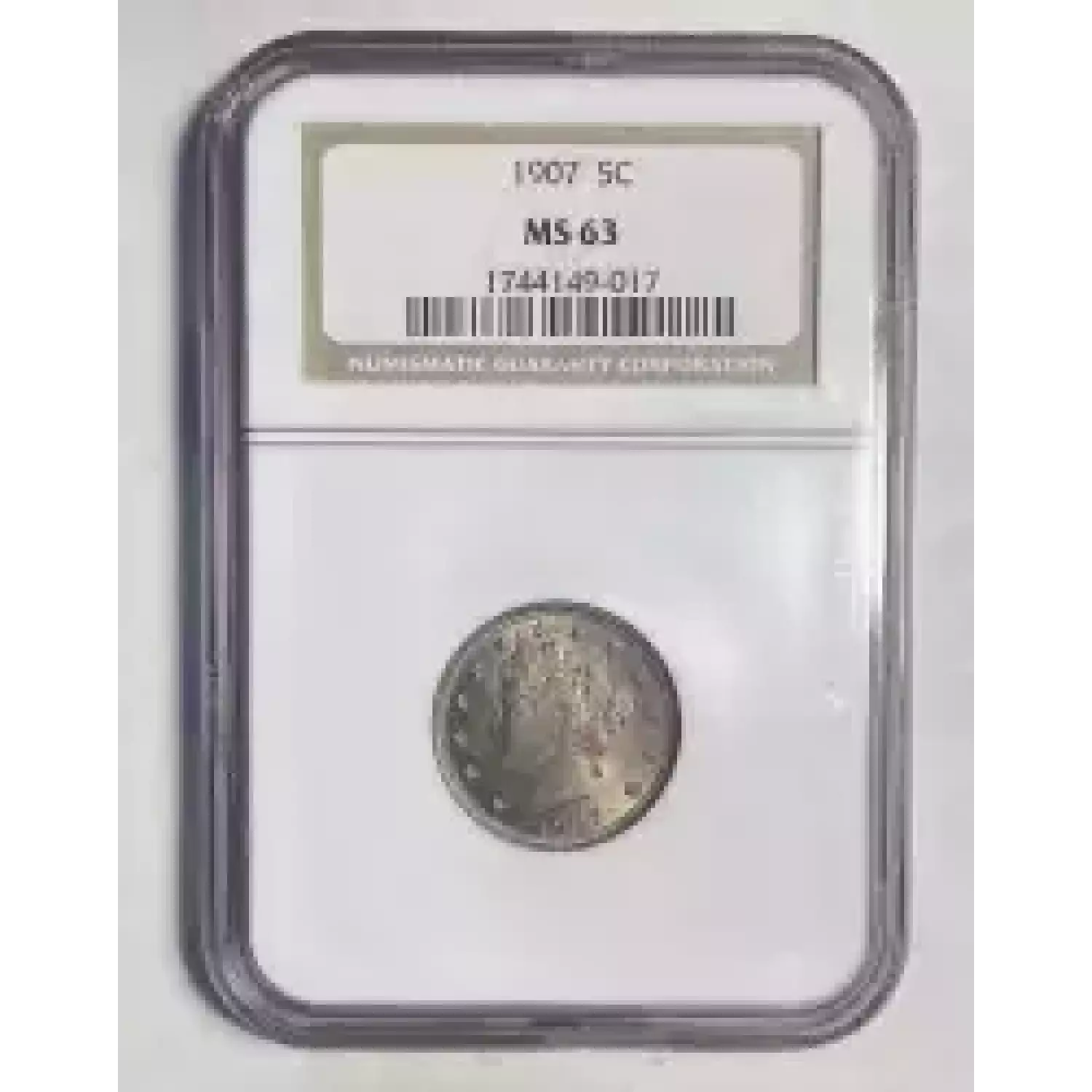 1907 Liberty Head Nickel NGC MS-63 - Bob Paul Rare Coins