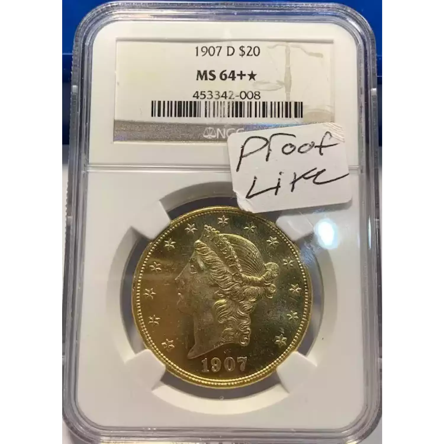 1907-D NGC MS-64+* Double Eagles Liberty Head - Bob Paul Rare Coins