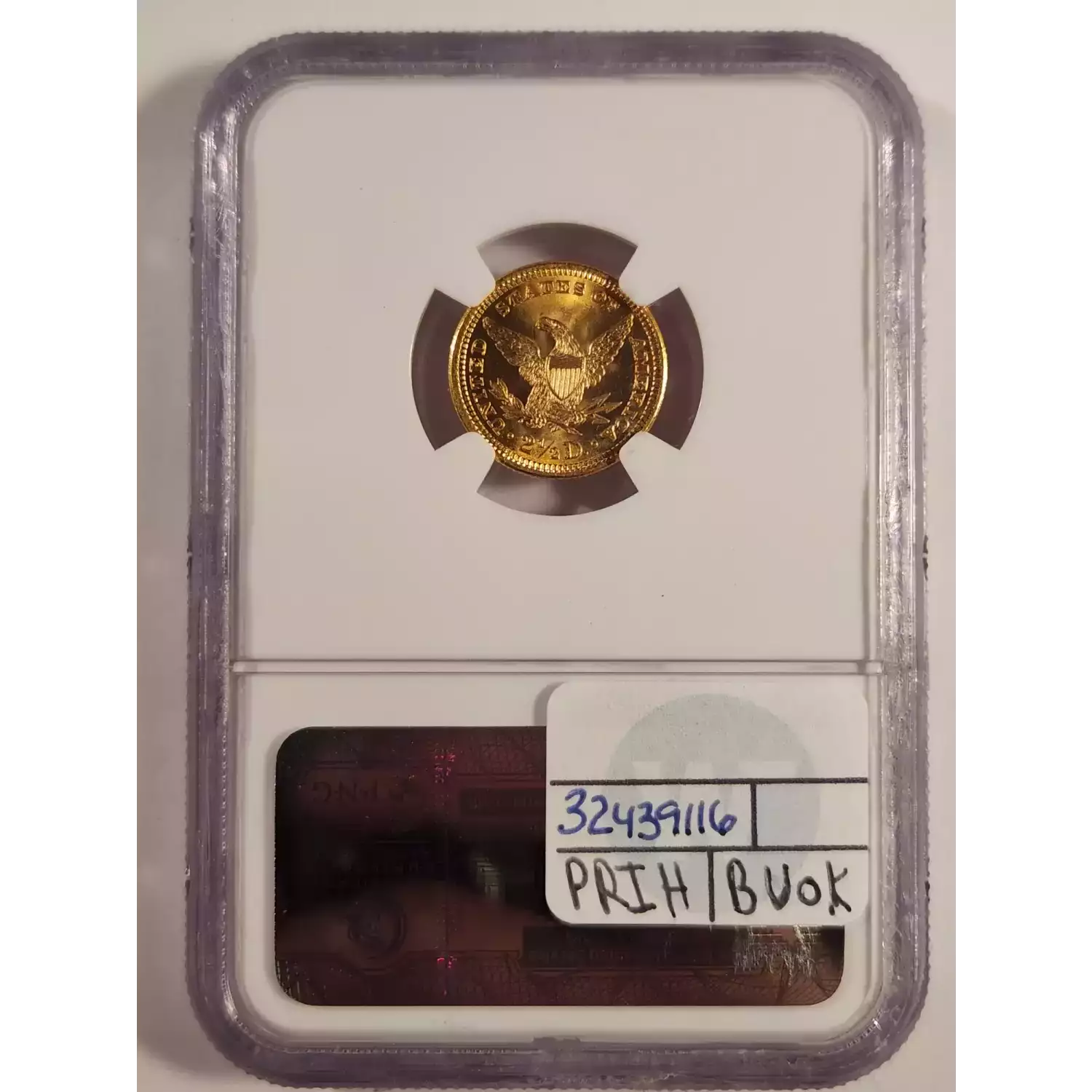 1907 $2.50 Gold Liberty Head Quarter Eagle NGC MS-66 CAC - Bob Paul Rare Coins