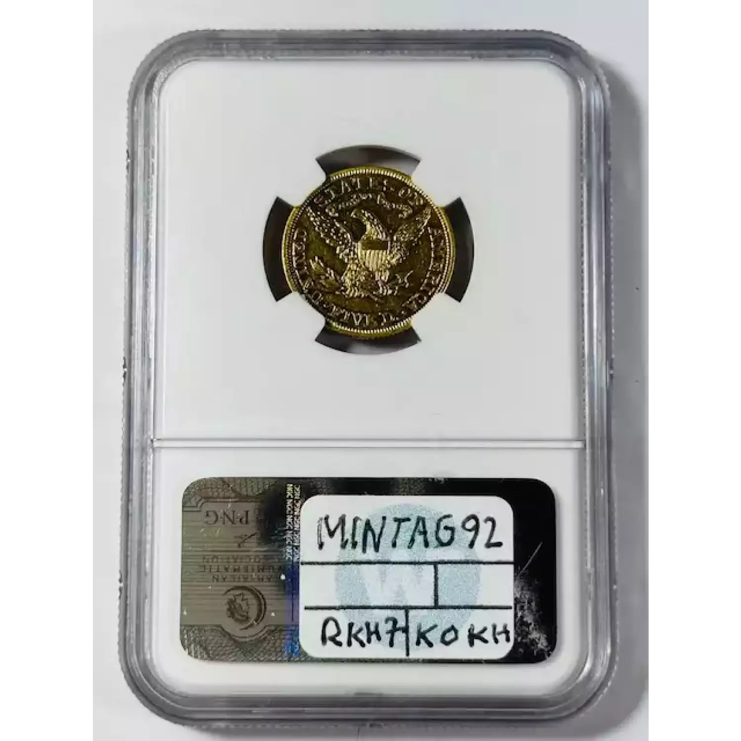 1907 Gold Half Eagles Liberty Head NGC PF-58 Mintage of 92! - Bob Paul ...