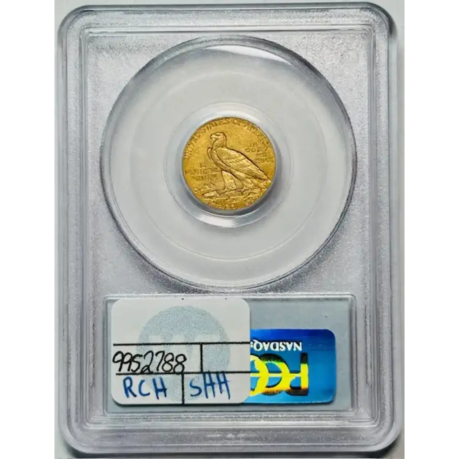 1908 Gold Quarter Eagles $2 1/2 Indian Head PCGS AU-50 - Bob Paul Rare ...