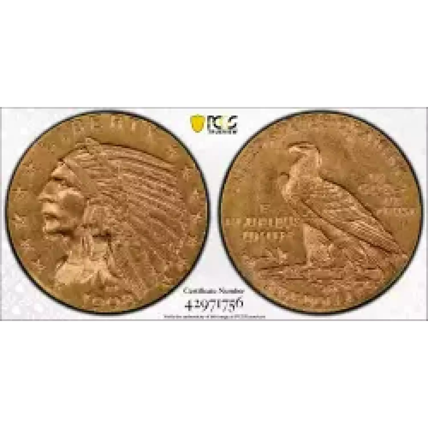 1908-D Gold Half Eagles $5 Indian Head PCGS MS-62 - Bob Paul Rare Coins