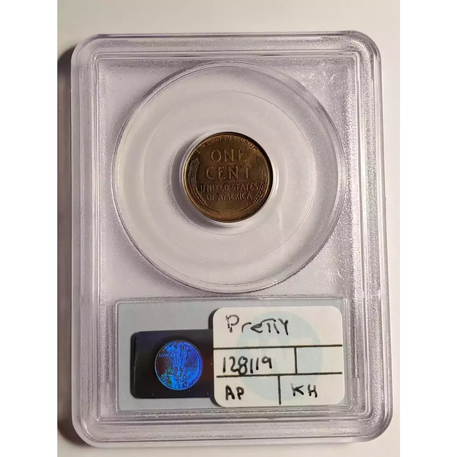1909 Small Cents Lincoln, Wheat Ears Reverse PCGS MS-64 BN Lincoln ...