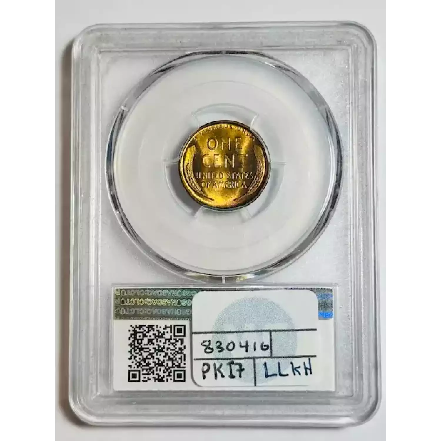 1909 Small Cents Lincoln, Wheat Ears Reverse PCGS MS-67 RD Lincoln ...