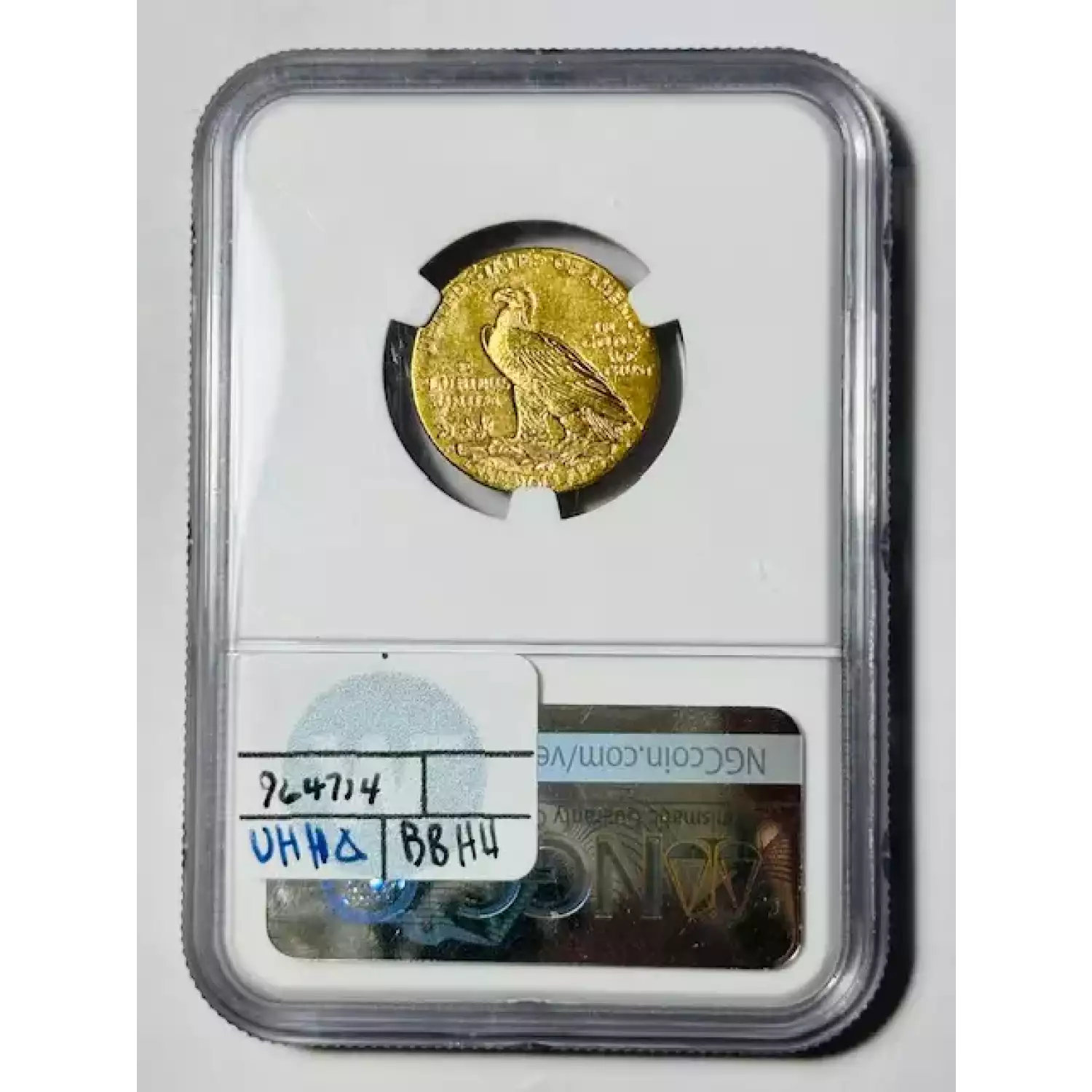 1909-D Gold Half Eagles $5 Indian Head NGC MS-63 CAC - Bob Paul Rare Coins