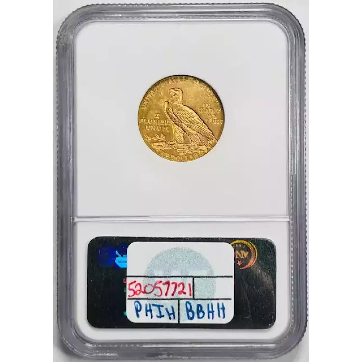 1909-D Gold Half Eagles $5 Indian Head NGC MS-63 - Bob Paul Rare Coins