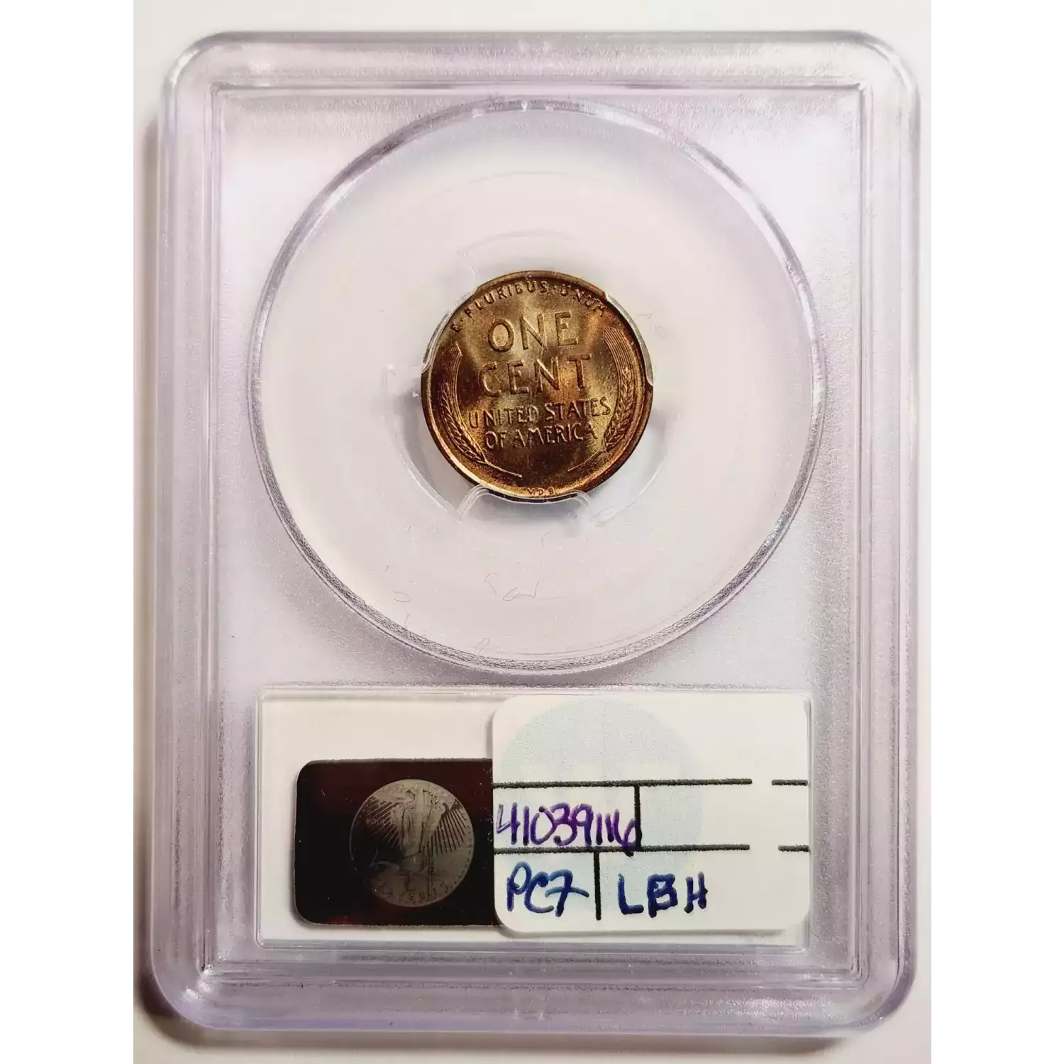 1909 -P VDB Small Cents Lincoln, Wheat Ears Reverse PCGS MS-65 RD - Bob Paul Rare Coins