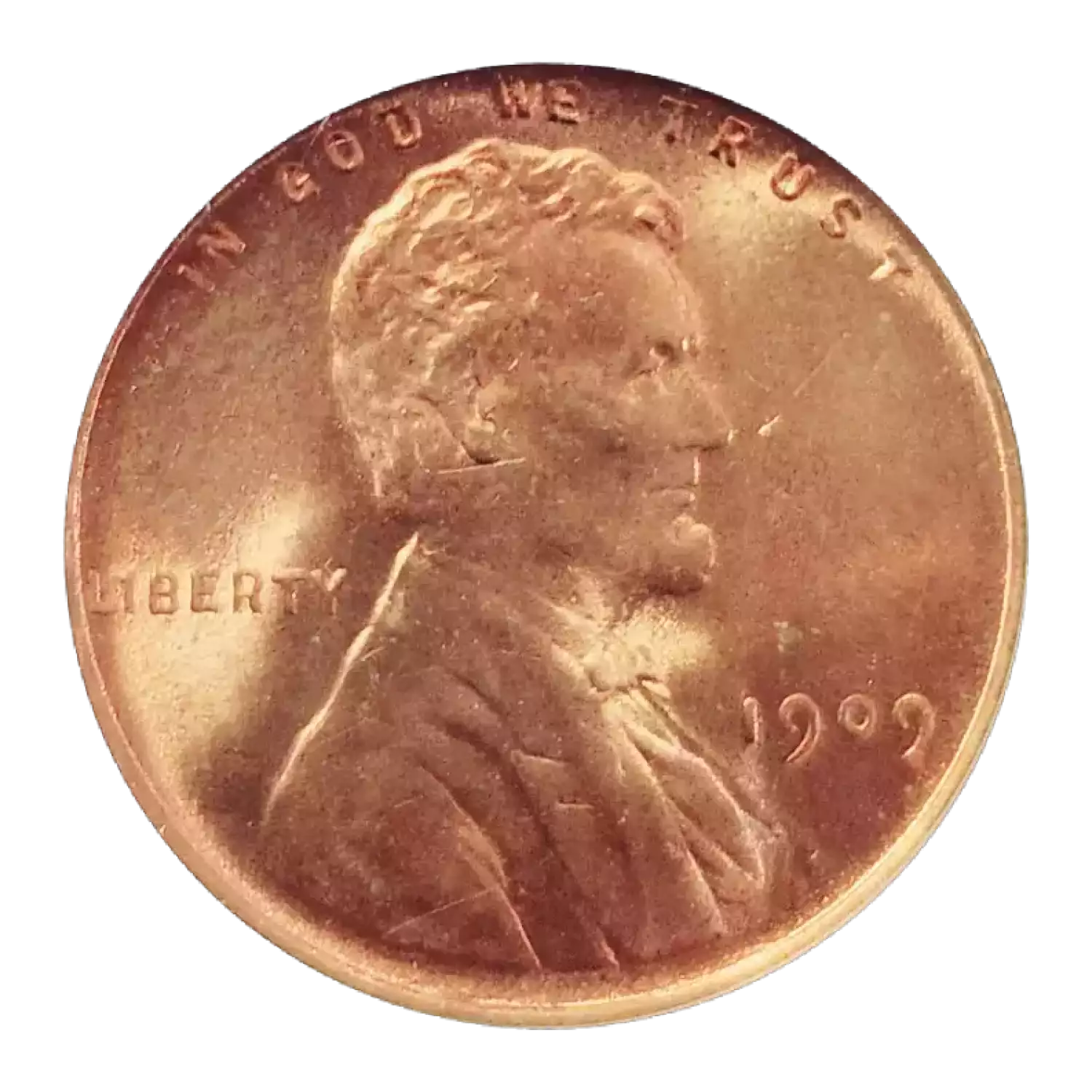 1909 Small Cents Lincoln, Wheat Ears Reverse PCGS MS-65 RD - VDB - Bob Paul Rare Coins