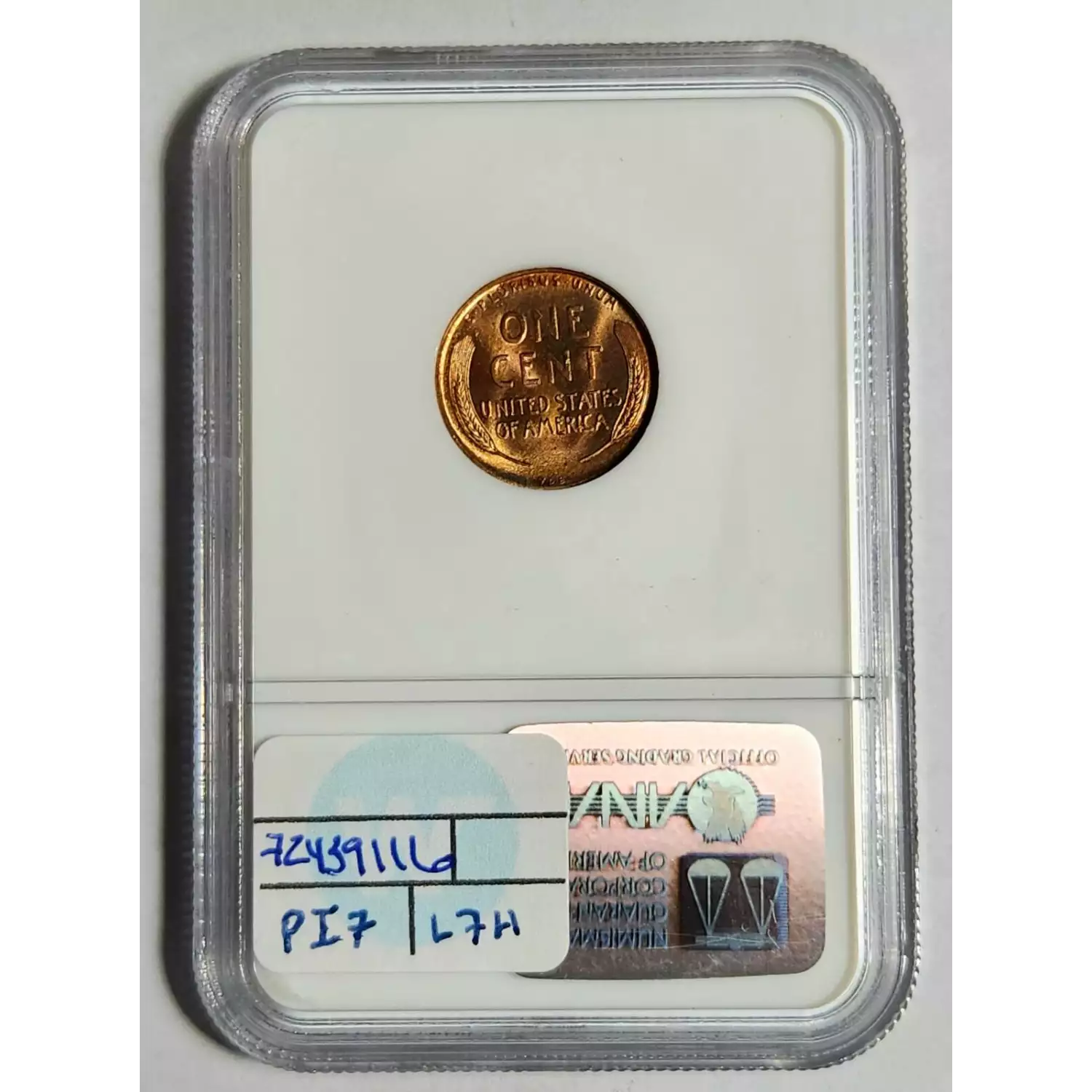 1909 Small Cents Lincoln, Wheat Ears Reverse NGC MS-65 RD - Bob Paul ...