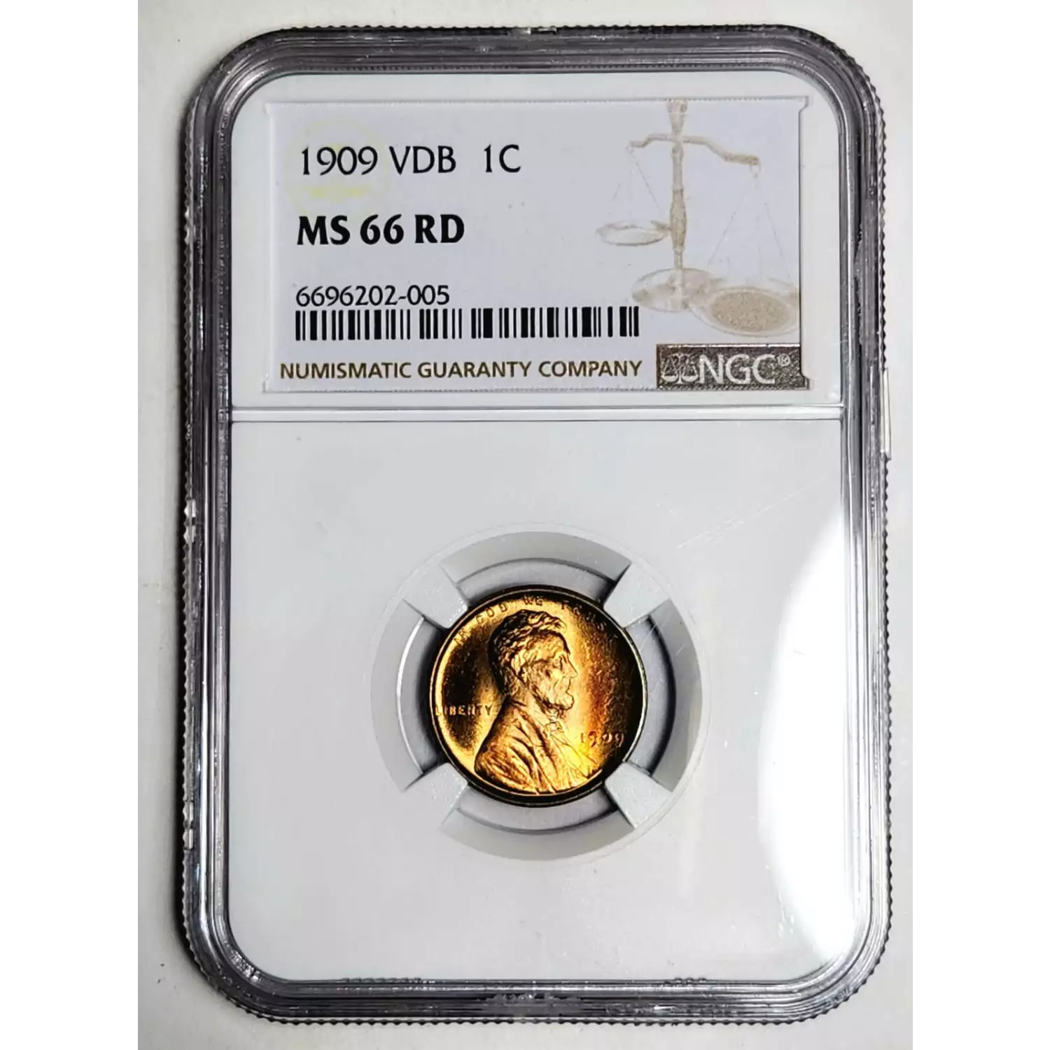 1909 VDB RD NGC MS-66 - Bob Paul Rare Coins