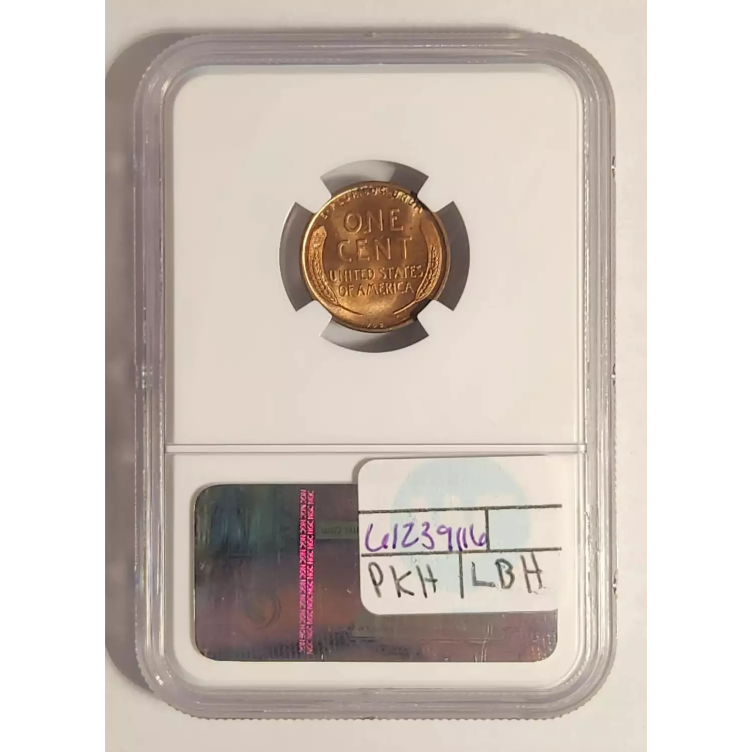 1909 Small Cents Lincoln, Wheat Ears Reverse NGC MS-65 RD VDB - Bob ...
