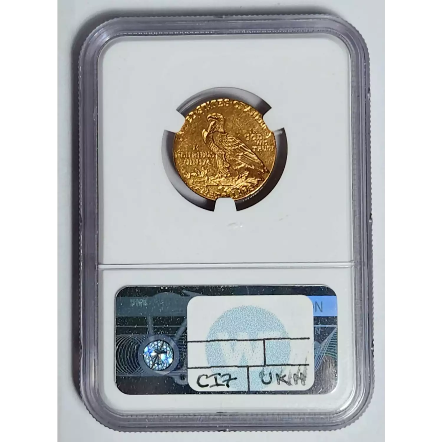 1911 Gold Half Eagles $5 Indian Head NGC AU-58 CAC - Bob Paul Rare Coins