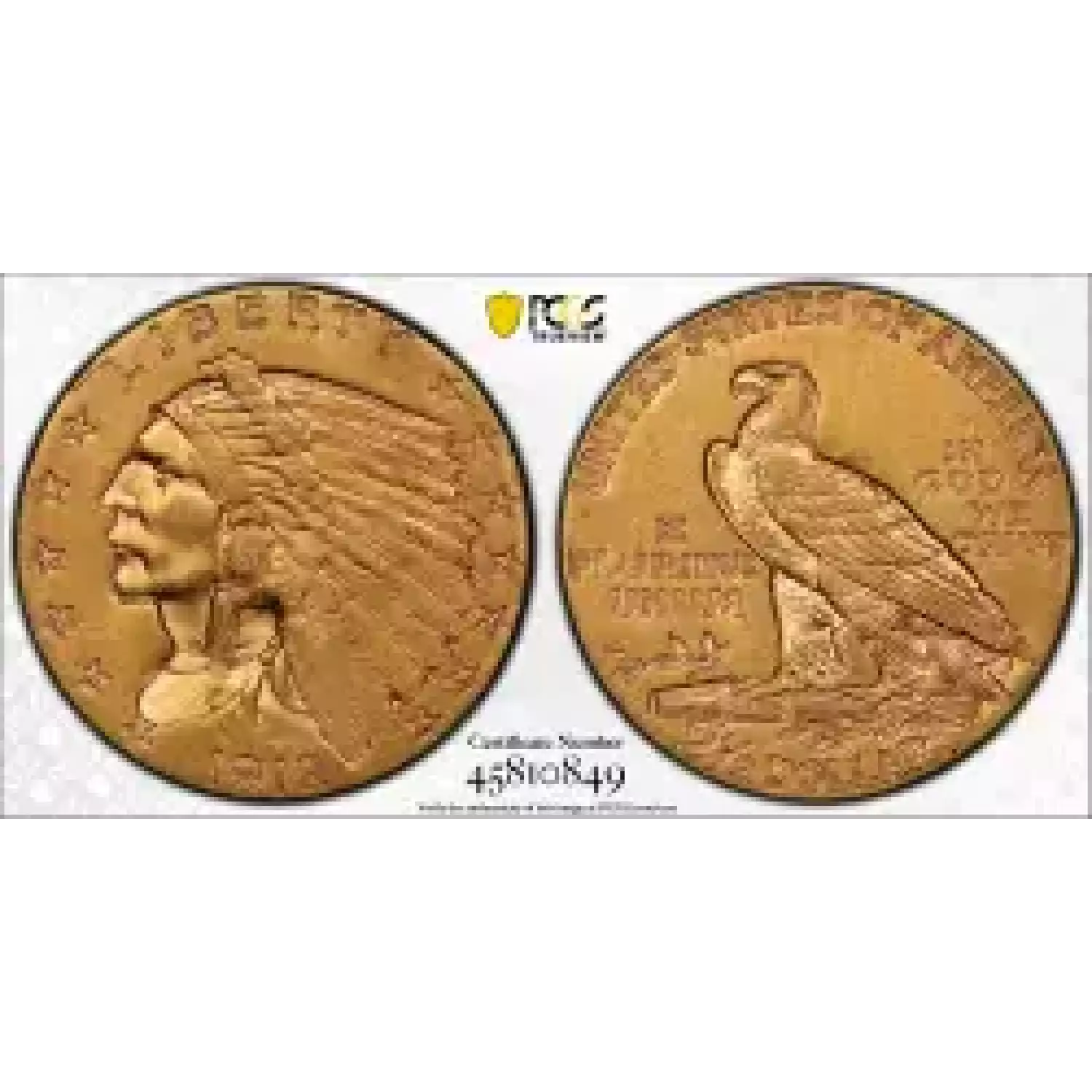1912 Gold Quarter Eagles $2 1/2 Indian Head PCGS AU-55 - Bob Paul Rare ...