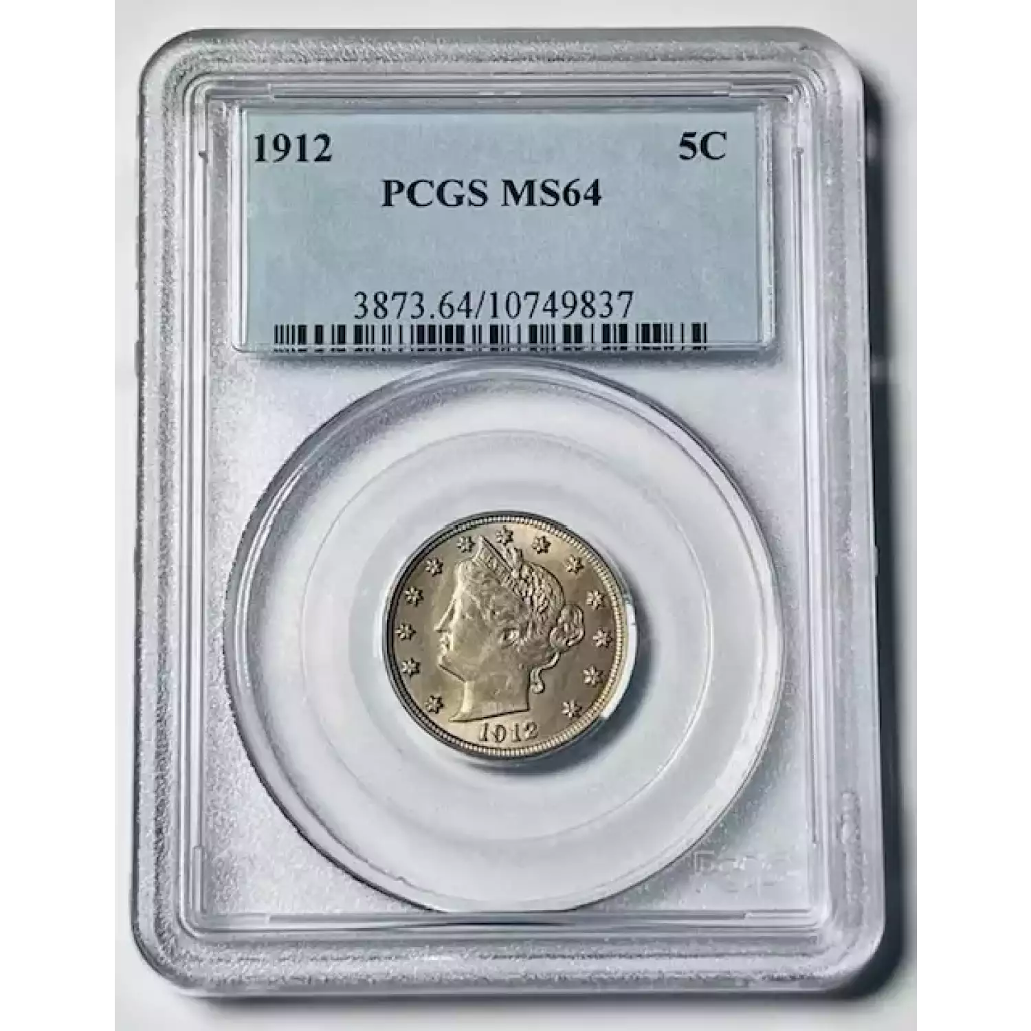 1912 Liberty Head Nickel PCGS MS-64 - Bob Paul Rare Coins