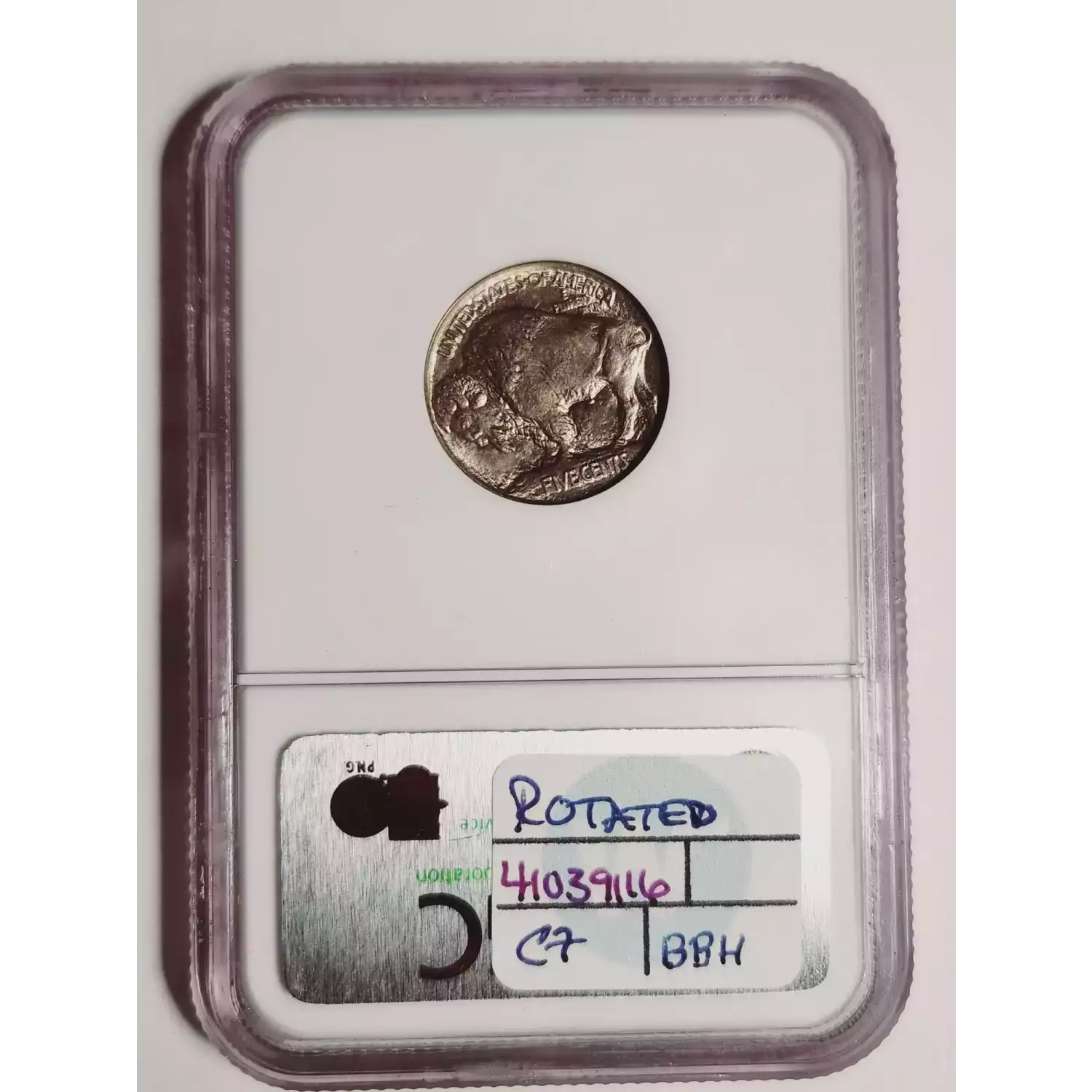 1913 Buffalo Nickel NGC MS-64 TYPE 1 - ROTATED - Bob Paul Rare Coins