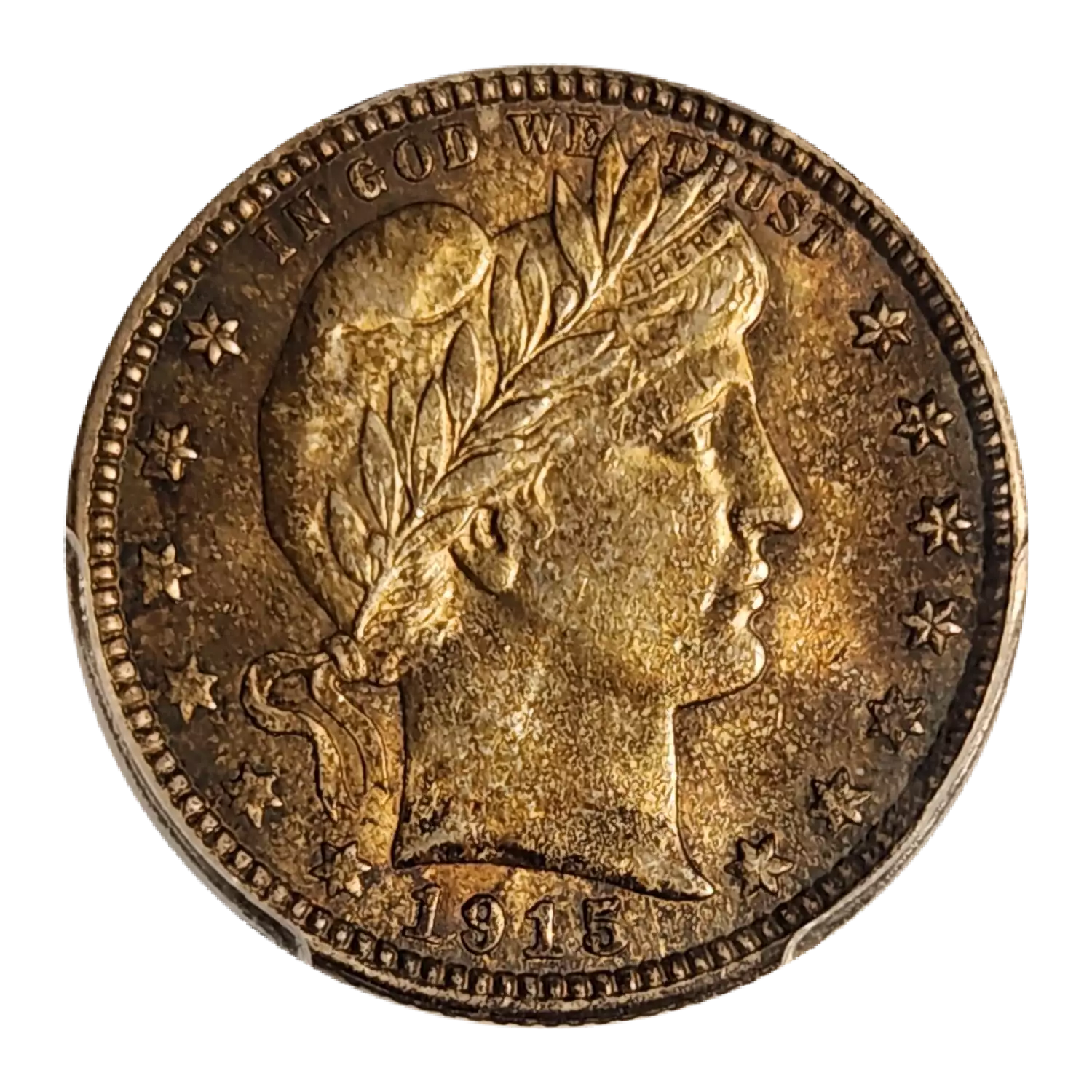 1915 Barber Quarter PCGS MS-62 - Bob Paul Rare Coins