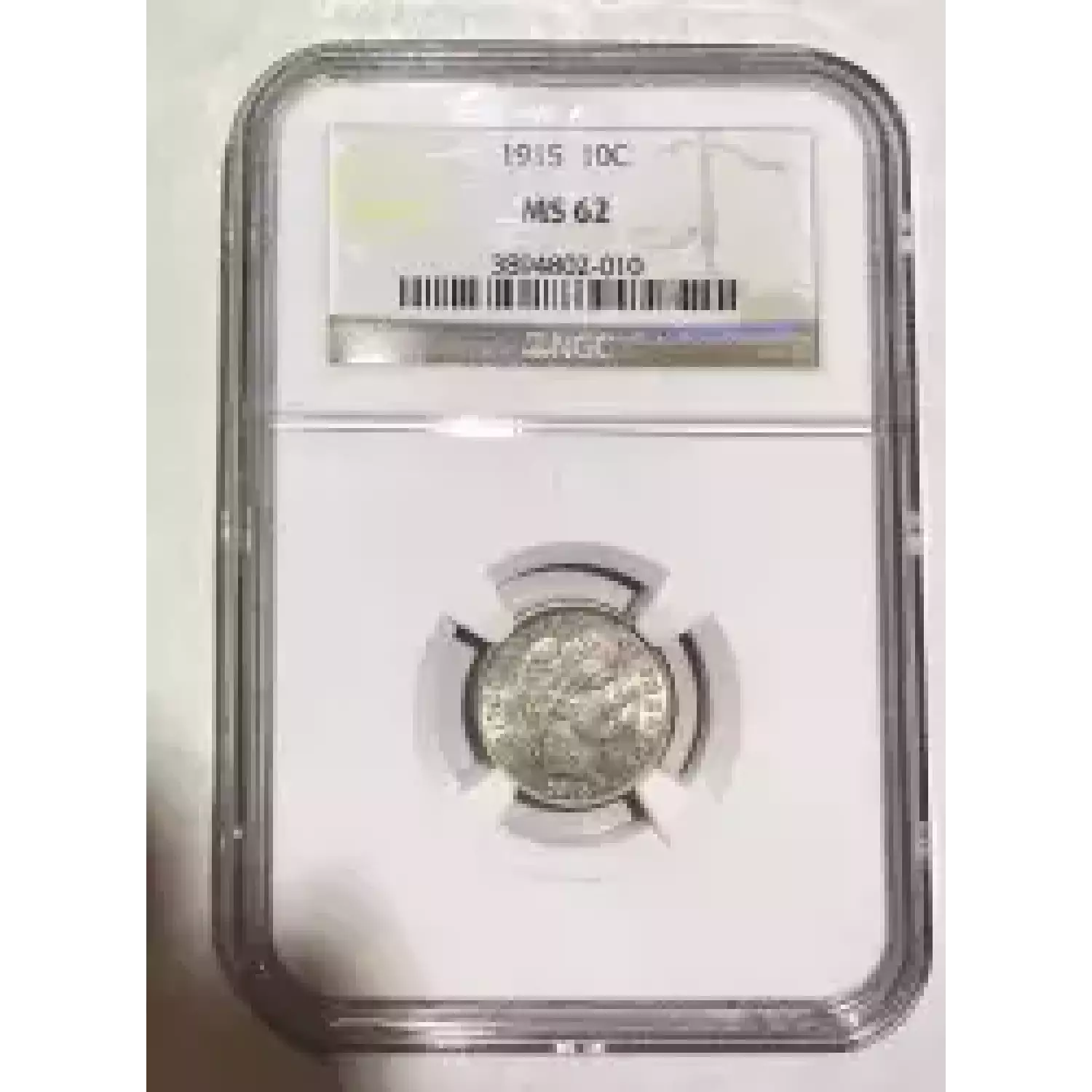 1915 Barber Dime NGC MS-62 - Bob Paul Rare Coins