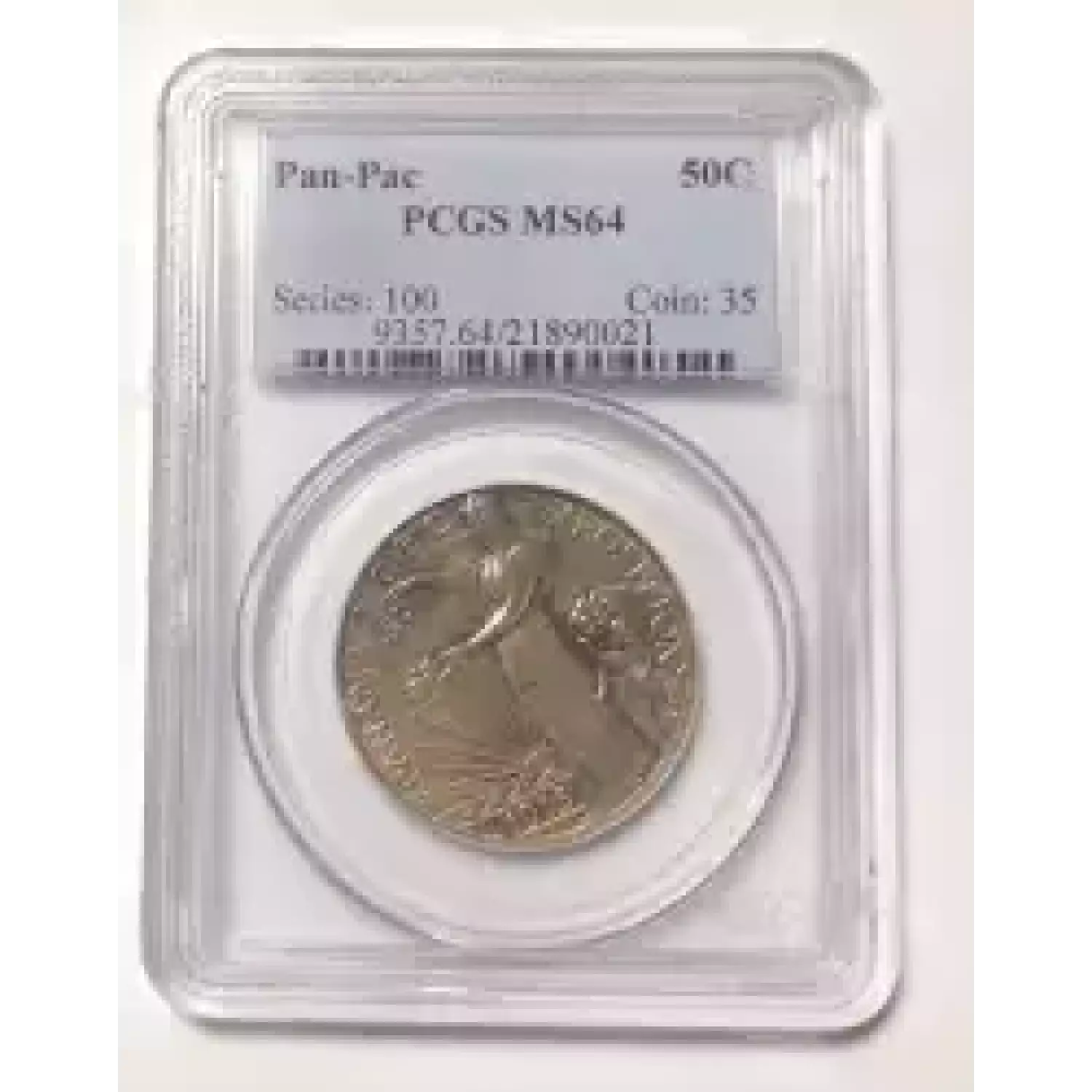 1915-S Classic Commemorative Panama - Pacific Exposition PCGS MS-64 Panama-Pacific - Bob Paul ...