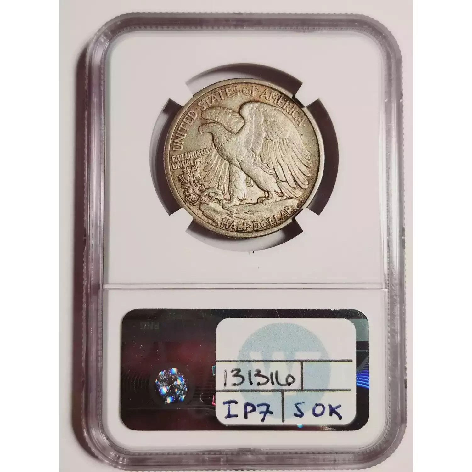 1916 Walking Liberty Half Dollar NGC AU-58 - Bob Paul Rare Coins