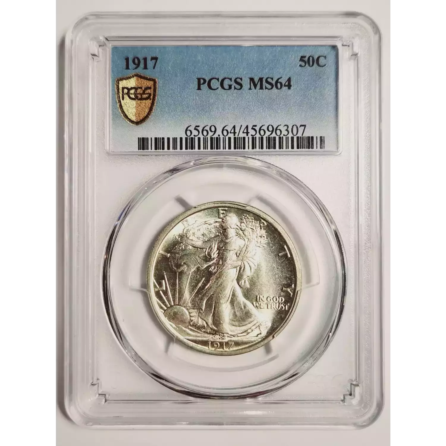 1917 PCGS MS-64 Walking Liberty Half Dollar - Bob Paul Rare Coins