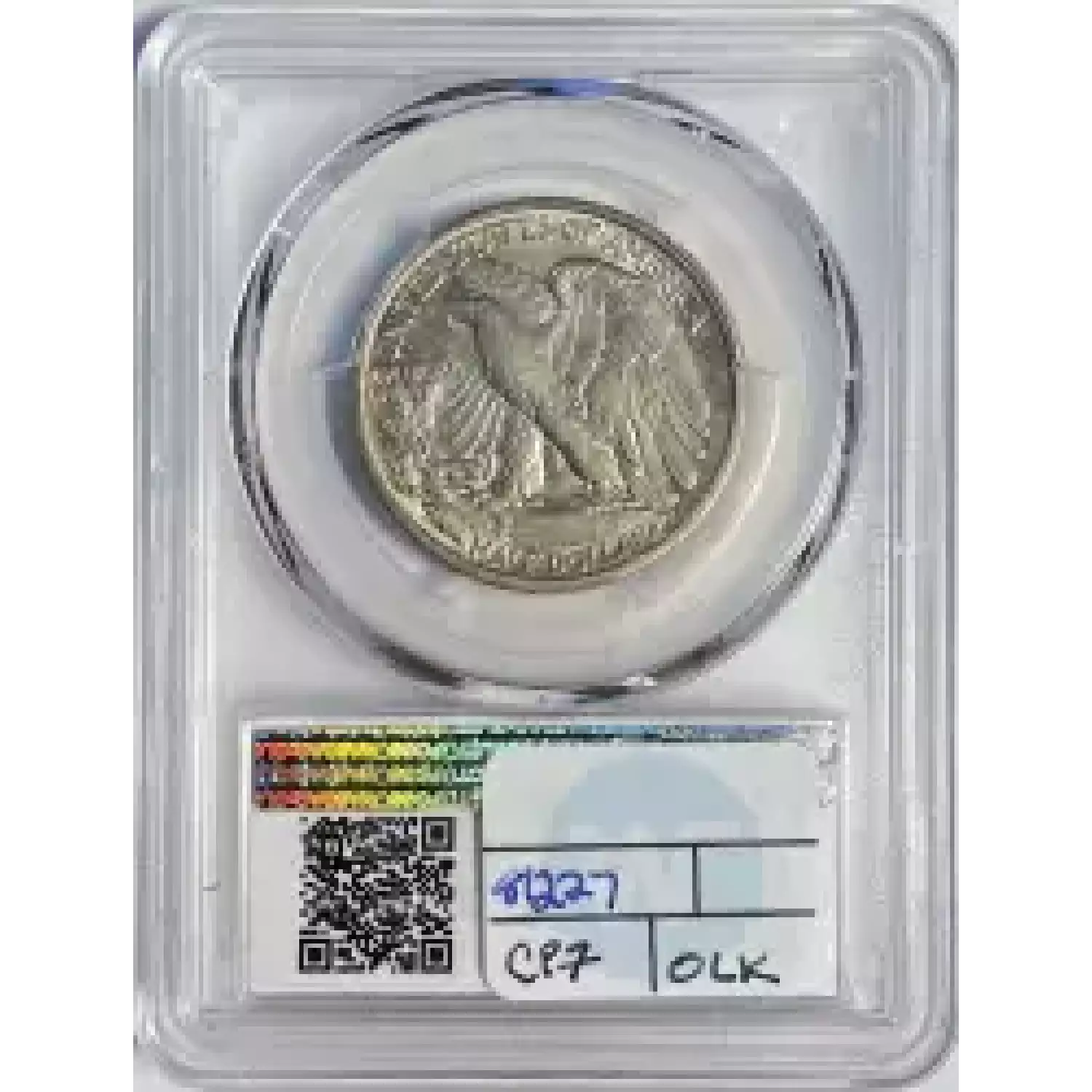 1917-D Walking Liberty Half Dollar PCGS AU-55 Obverse - Bob Paul Rare Coins