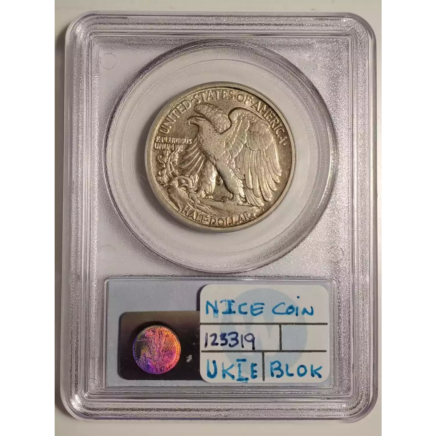 1917-S Walking Liberty Half Dollar PCGS XF-45 (Nice Coin) Obverse - Bob ...